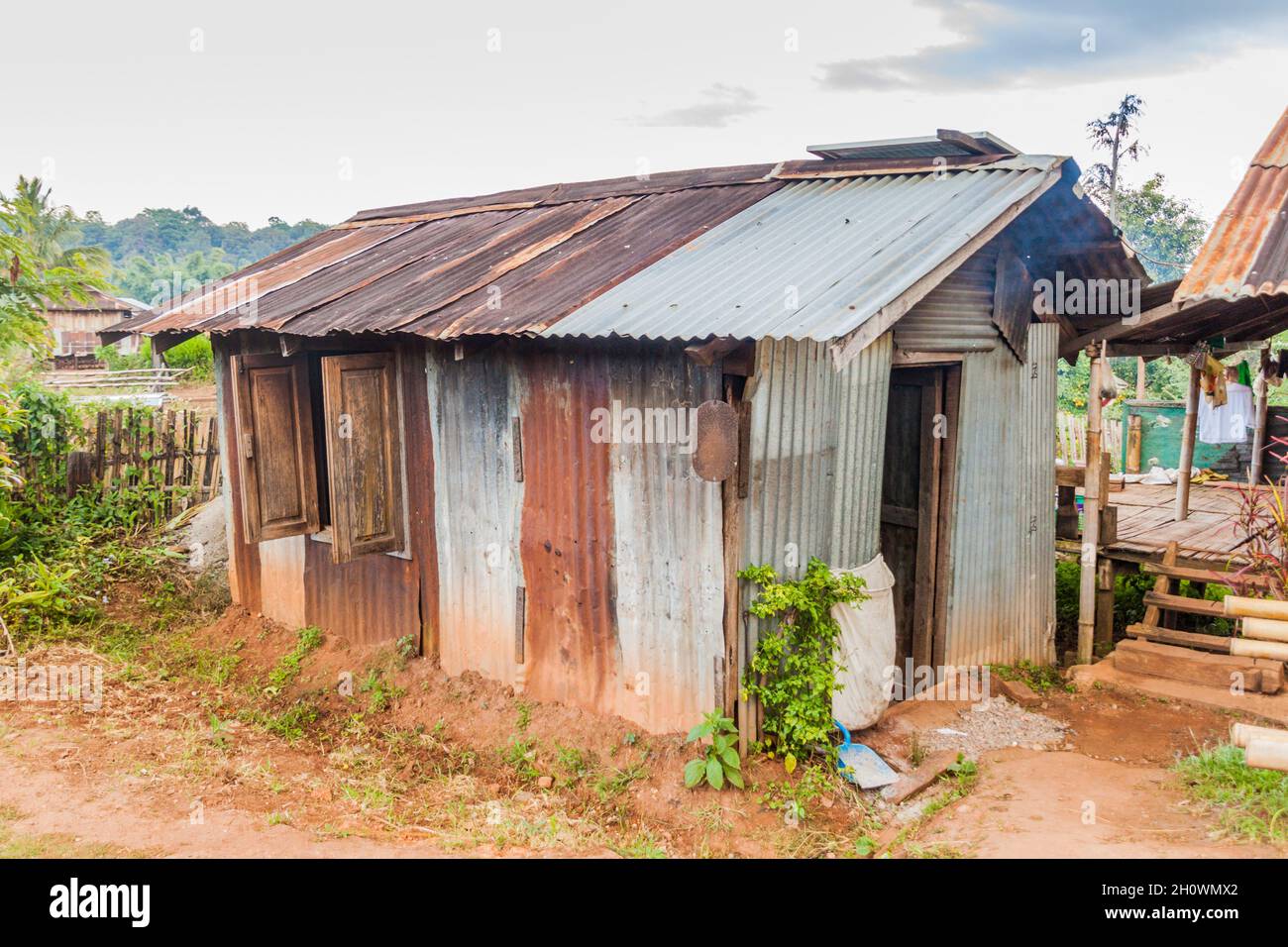 Poor house metal sheet hi-res stock photography and images - Alamy