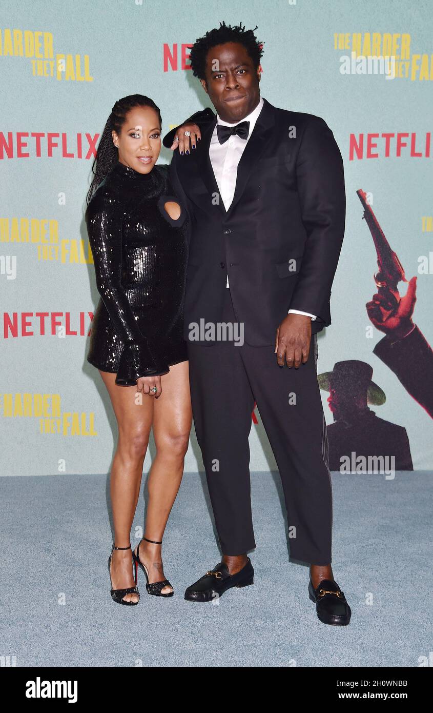 LOS ANGELES, CA - OCTOBER 13: Seal (L) and Laura Strayer attend a ...