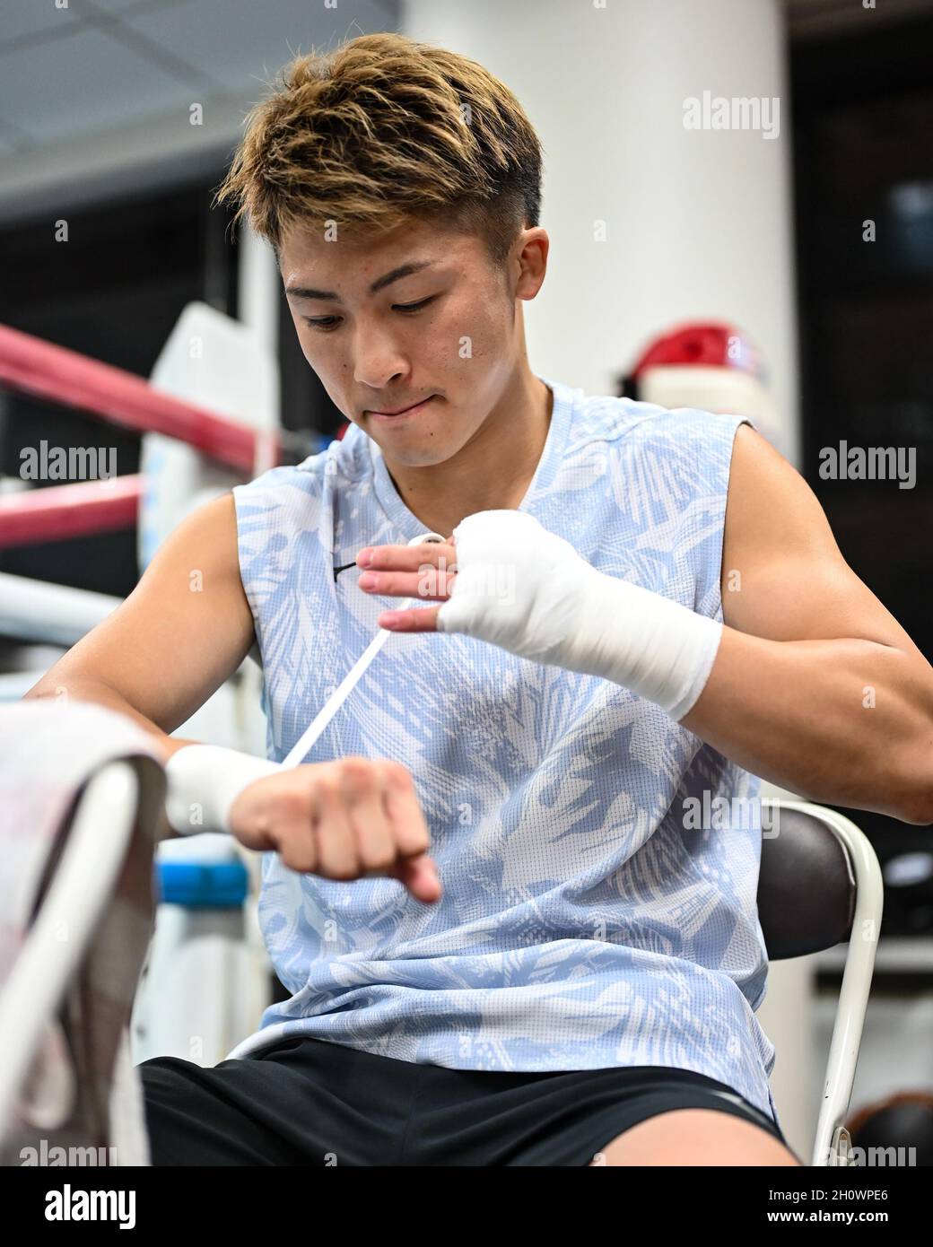 Yokohama, Kanagawa, Japan. 12th Oct, 2021. Naoya Inoue (JPN) Boxing ...