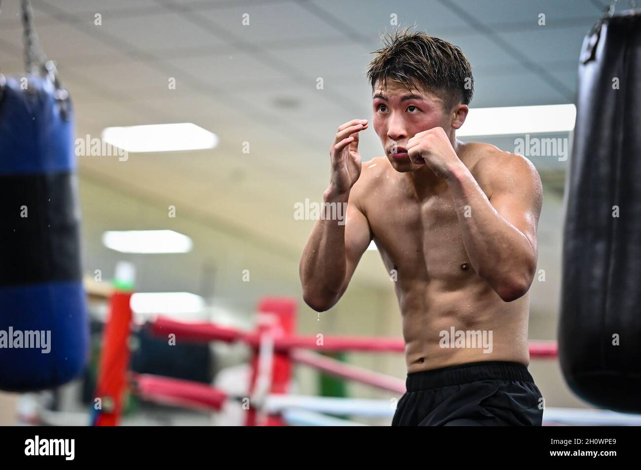 Yokohama, Kanagawa, Japan. 12th Oct, 2021. Naoya Inoue (JPN) Boxing ...