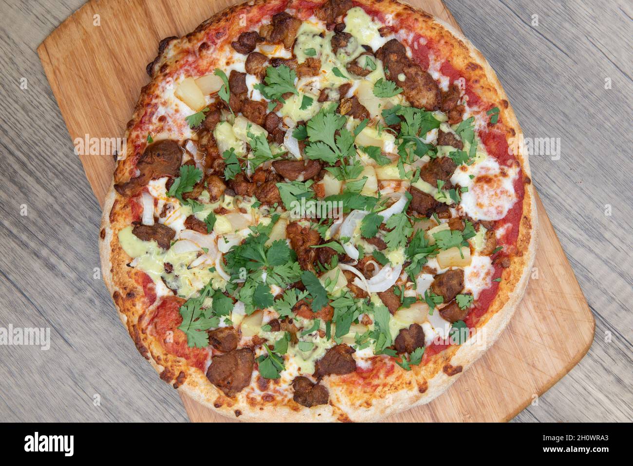 Al pastor pizza hi-res stock photography and images - Alamy