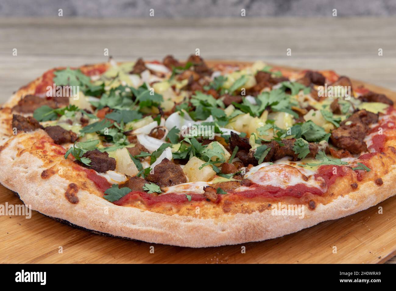 Al pastor pizza hi-res stock photography and images - Alamy