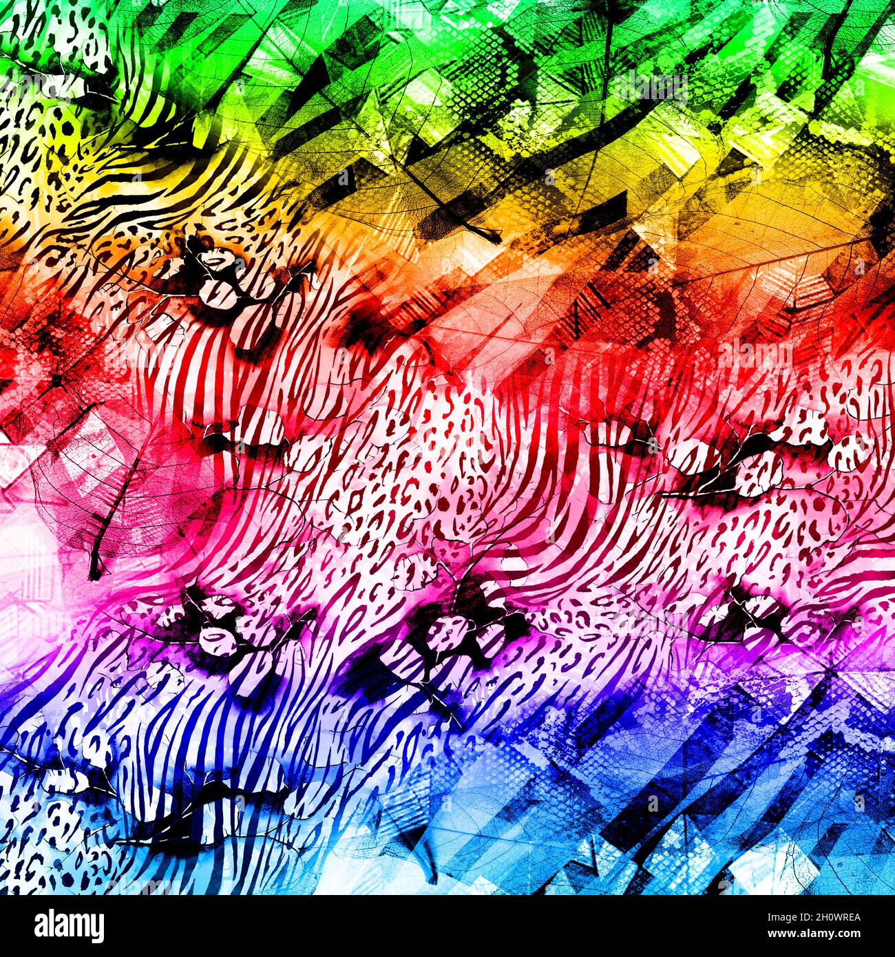 textile fashion prints, modern designs Stock Photo - Alamy