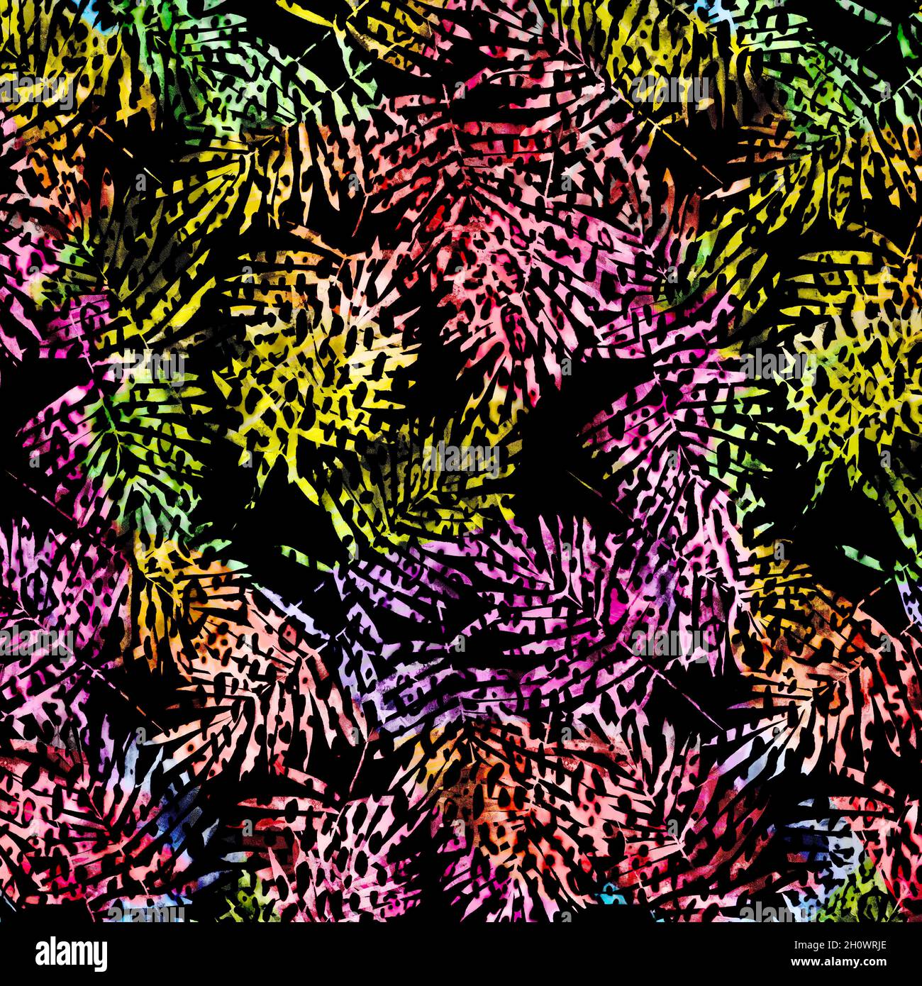 textile fashion prints, modern designs Stock Photo - Alamy