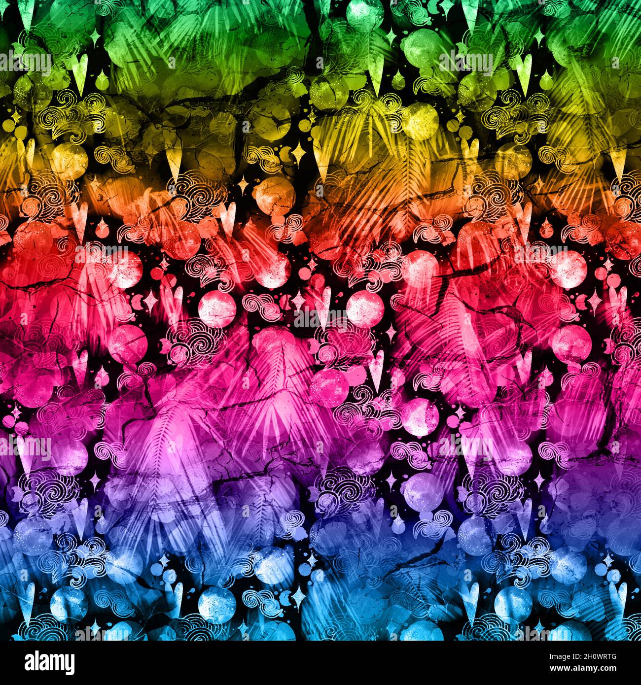 textile fashion prints, modern designs Stock Photo - Alamy