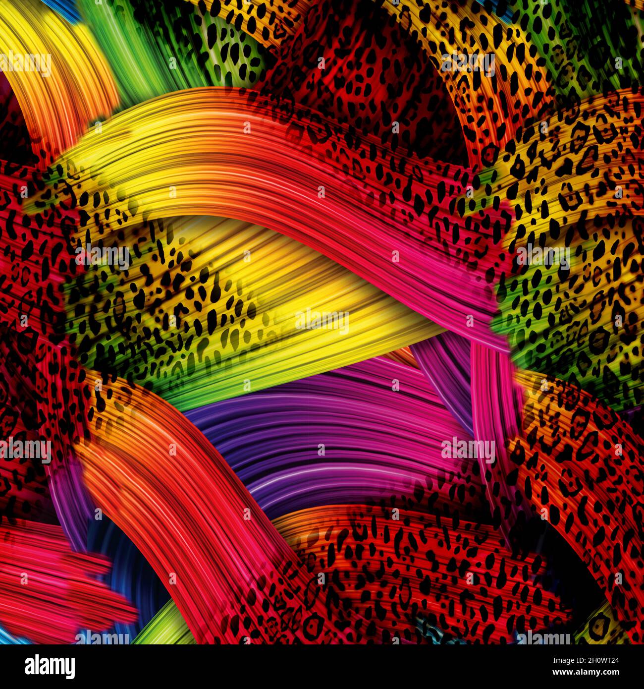 textile fashion prints, modern designs Stock Photo - Alamy