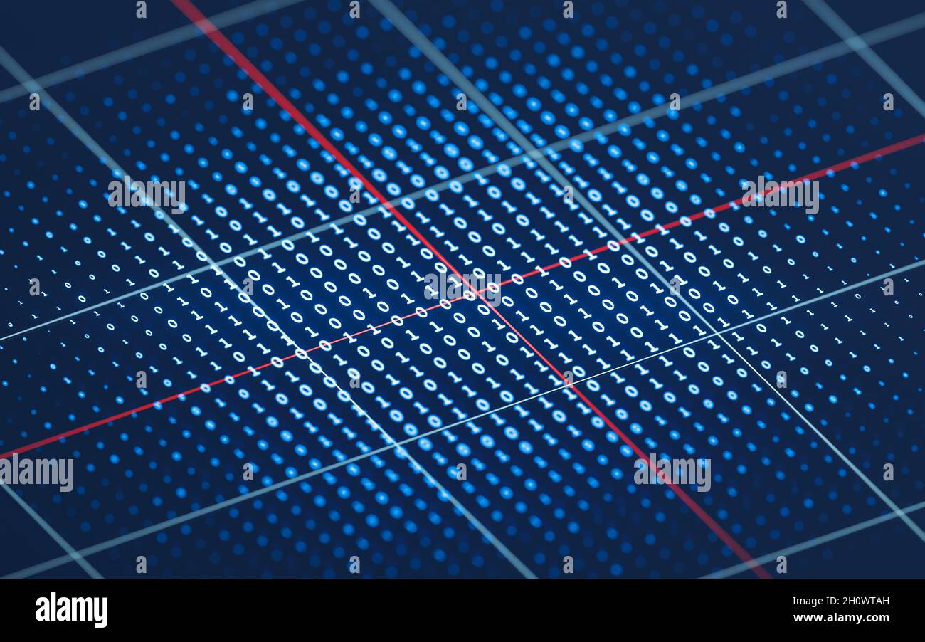 Numbers binary period big data hi-res stock photography and images - Alamy