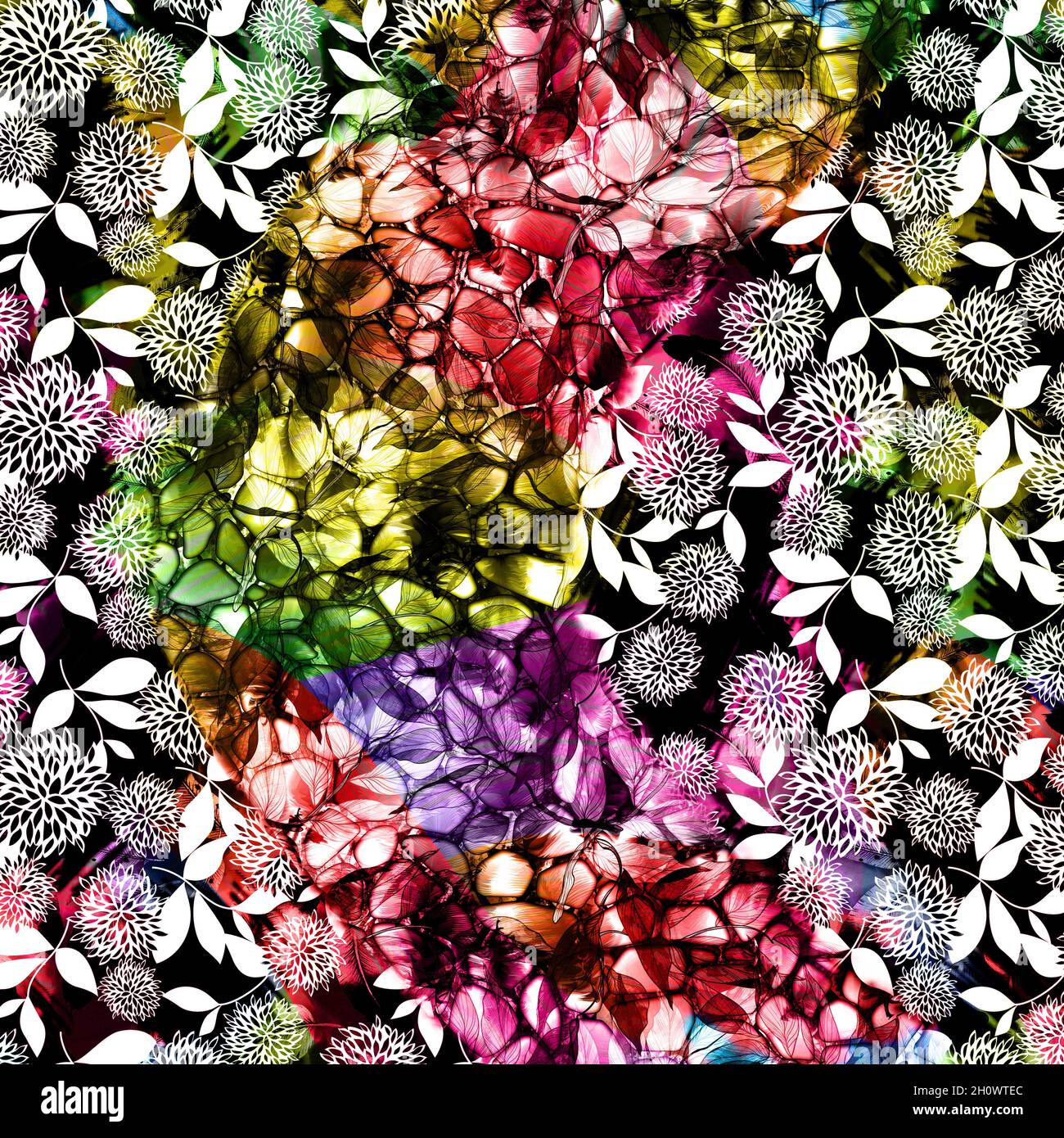 textile fashion prints, modern designs Stock Photo - Alamy