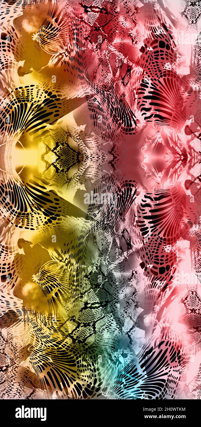 textile fashion prints, modern designs Stock Photo - Alamy