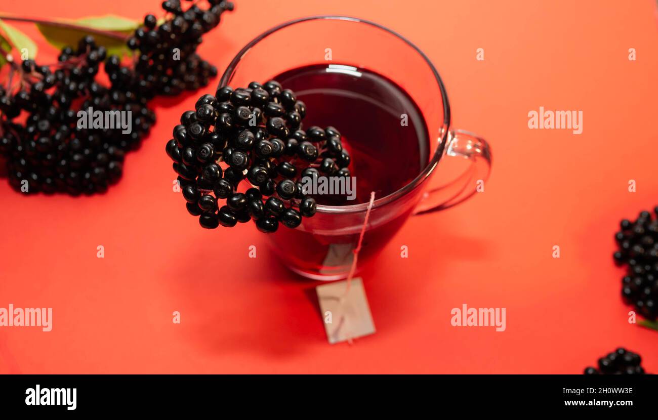Red berry tea hi-res stock photography and images - Alamy