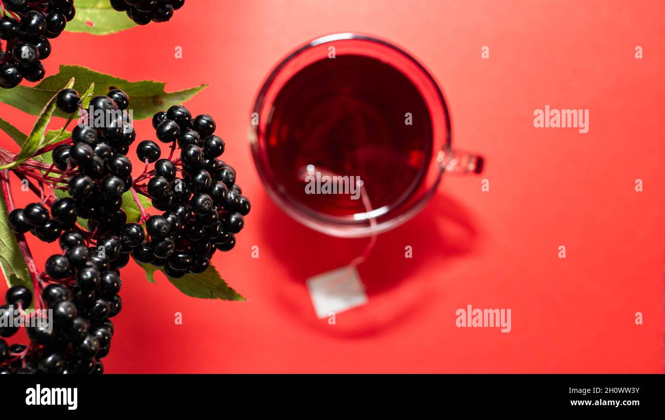 Red berry tea hi-res stock photography and images - Alamy