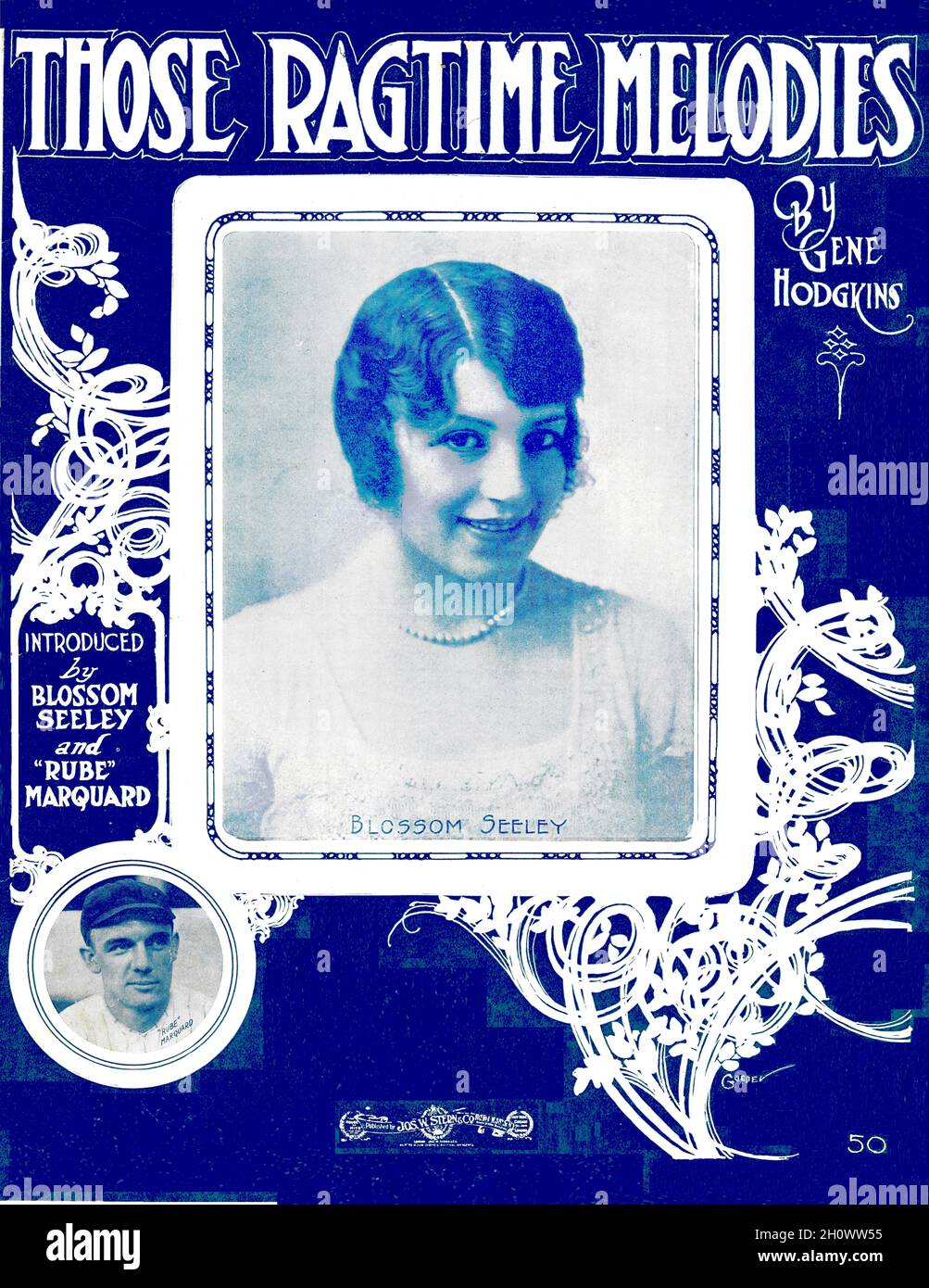 Those Ragtime Melodies, 1912 Baseball sheet music featuring ...