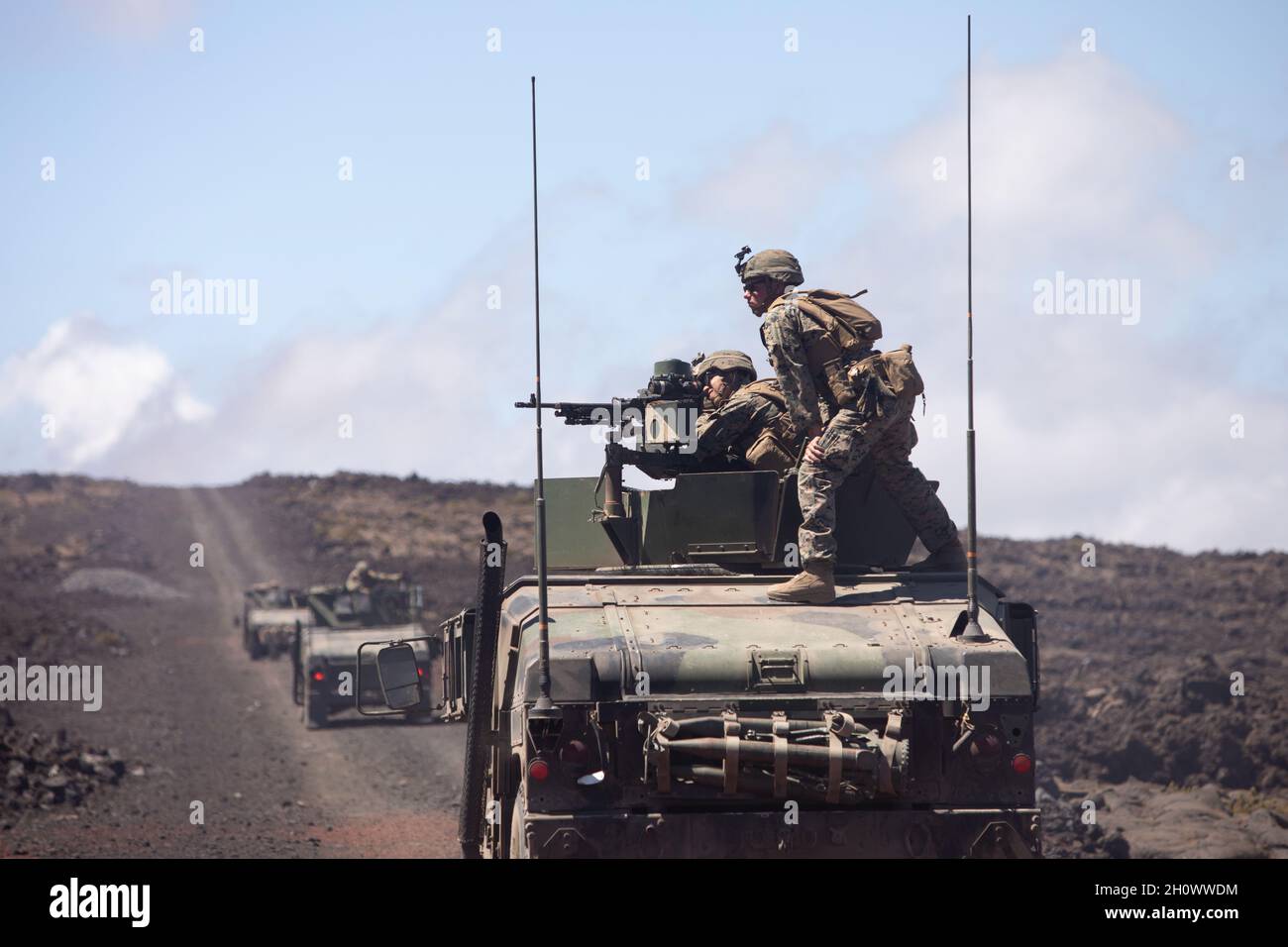 U.S. Marines with Combined Anti-Armor Team, 3d Battalion, 3d Marines ...
