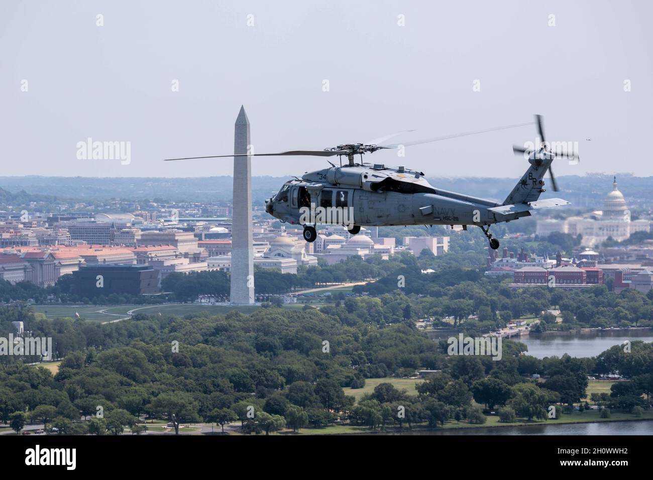 210723-N-MZ836-1587 ARLINGTON (July 23, 2021) An MH-60S Sea Hawk ...