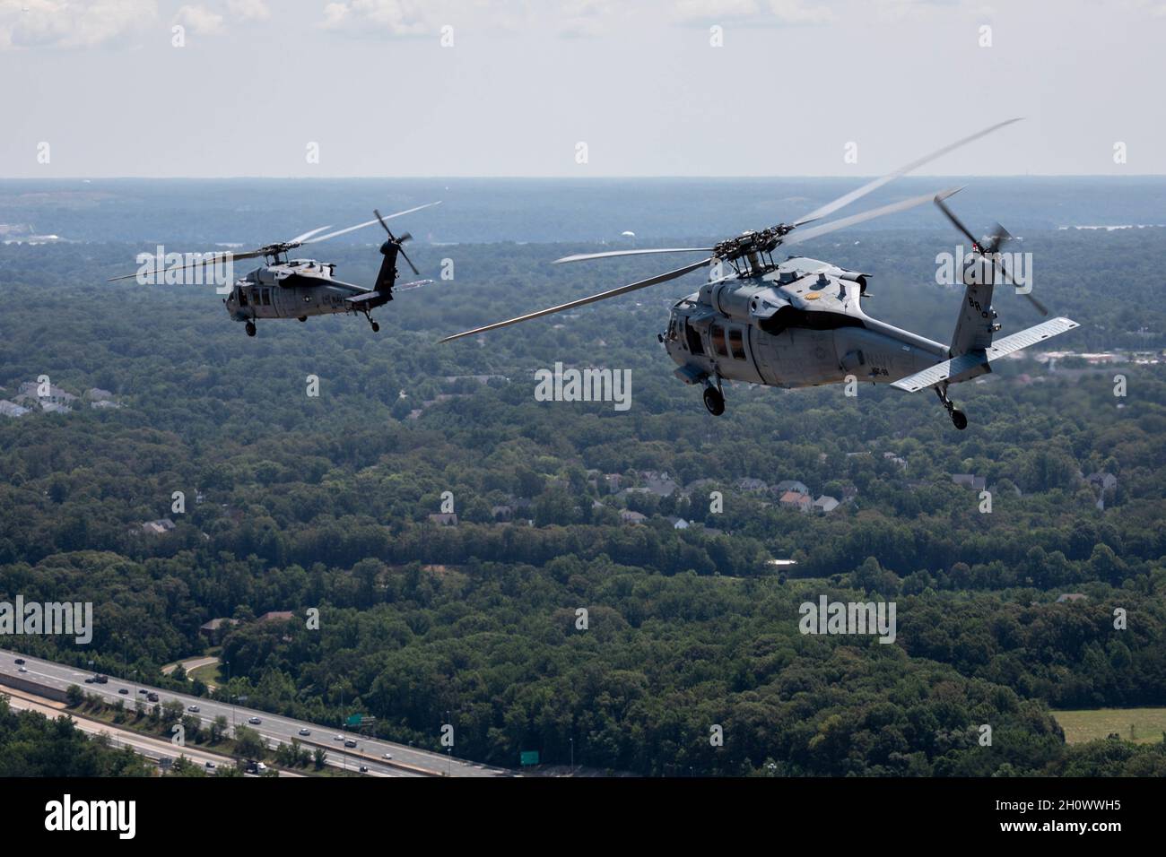 210723-N-MZ836-1348 ARLINGTON (July 23, 2021) MH-60S Sea Hawk ...