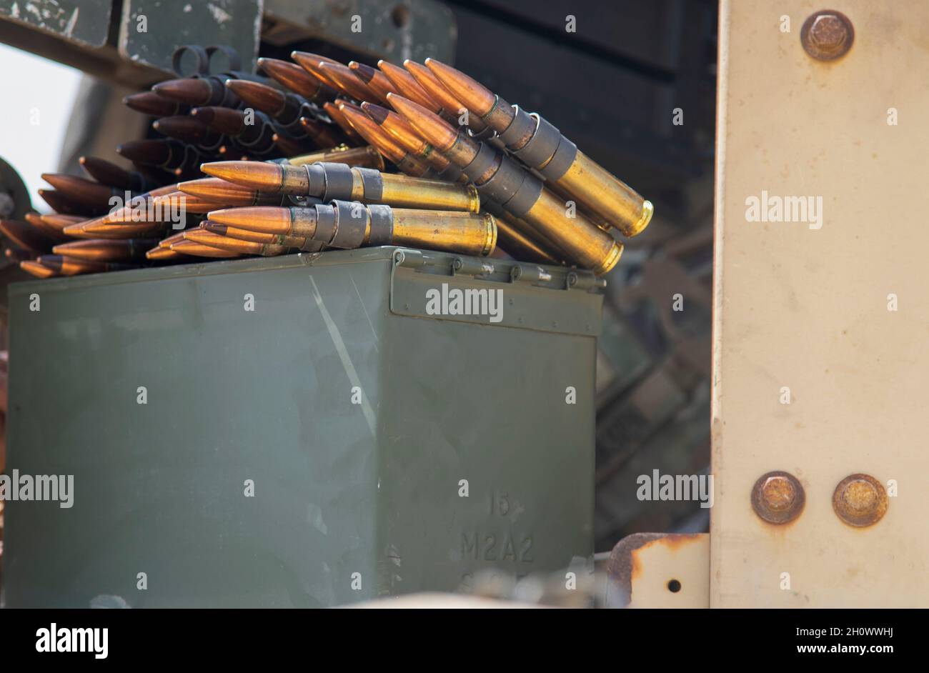 Mounted m2 50 caliber machine gun hi-res stock photography and images ...