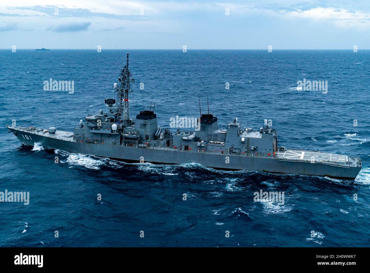 211011-N-HS181-1049 BAY OF BENGAL (Oct. 11, 2021) Japan Maritime Self ...