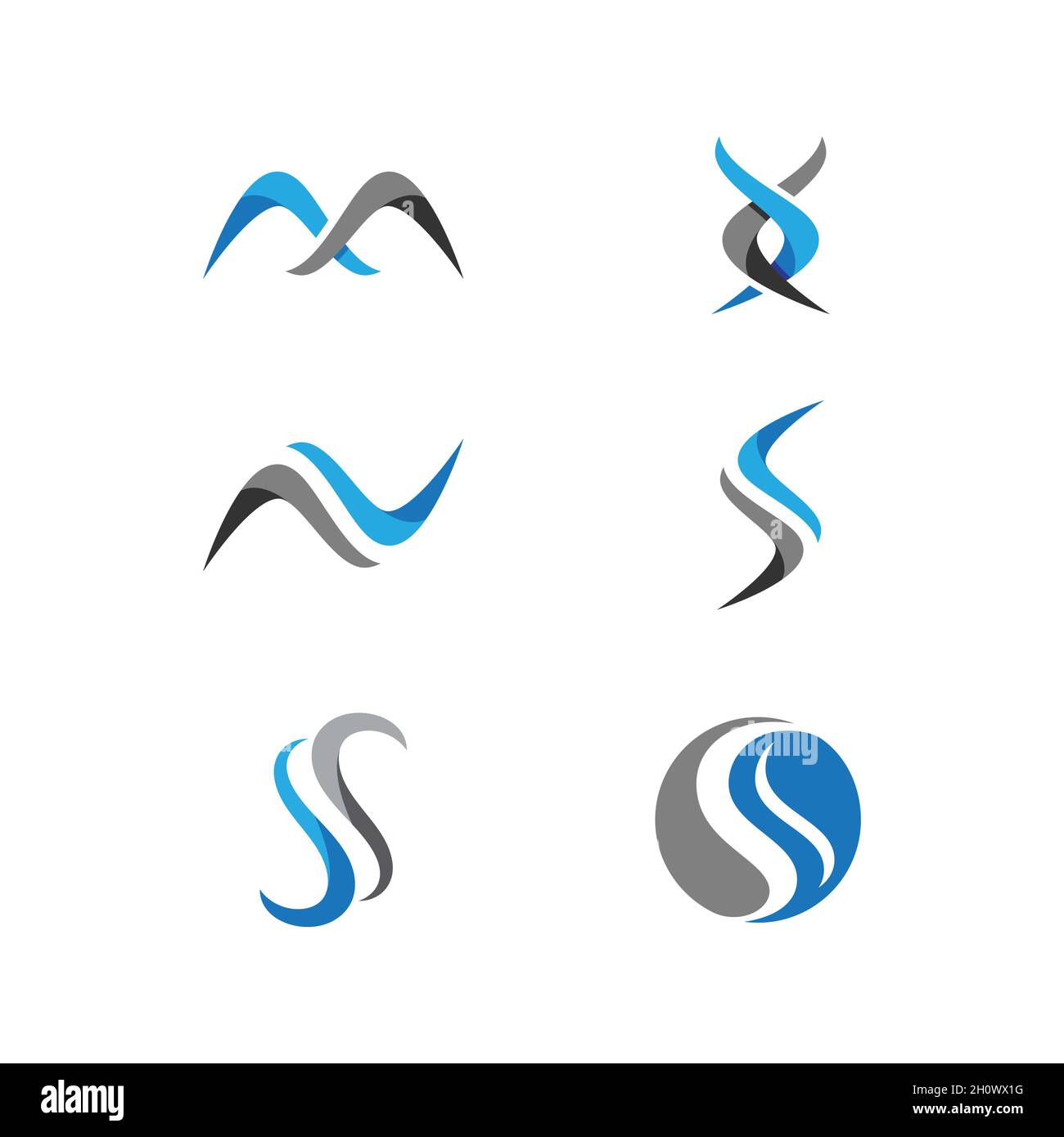 Business corporate S letter logo design vector Stock Photo - Alamy