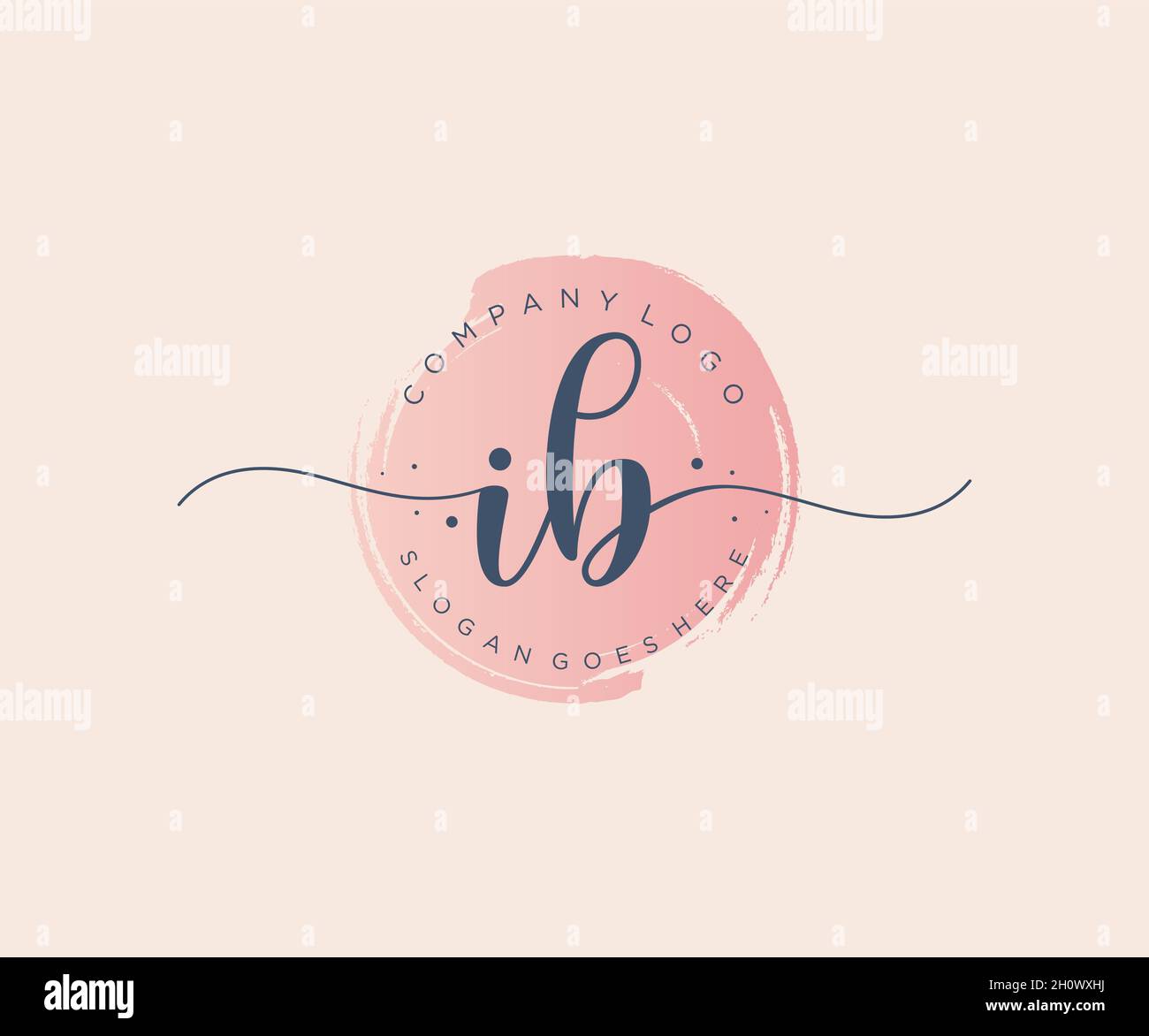 Ib font Stock Vector Images - Alamy