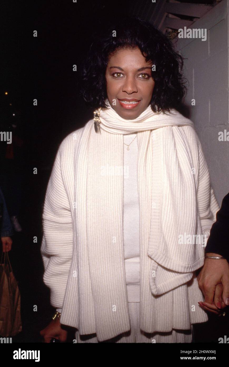 Natalie Cole February 1990 Credit: Ralph Dominguez/MediaPunch Stock ...