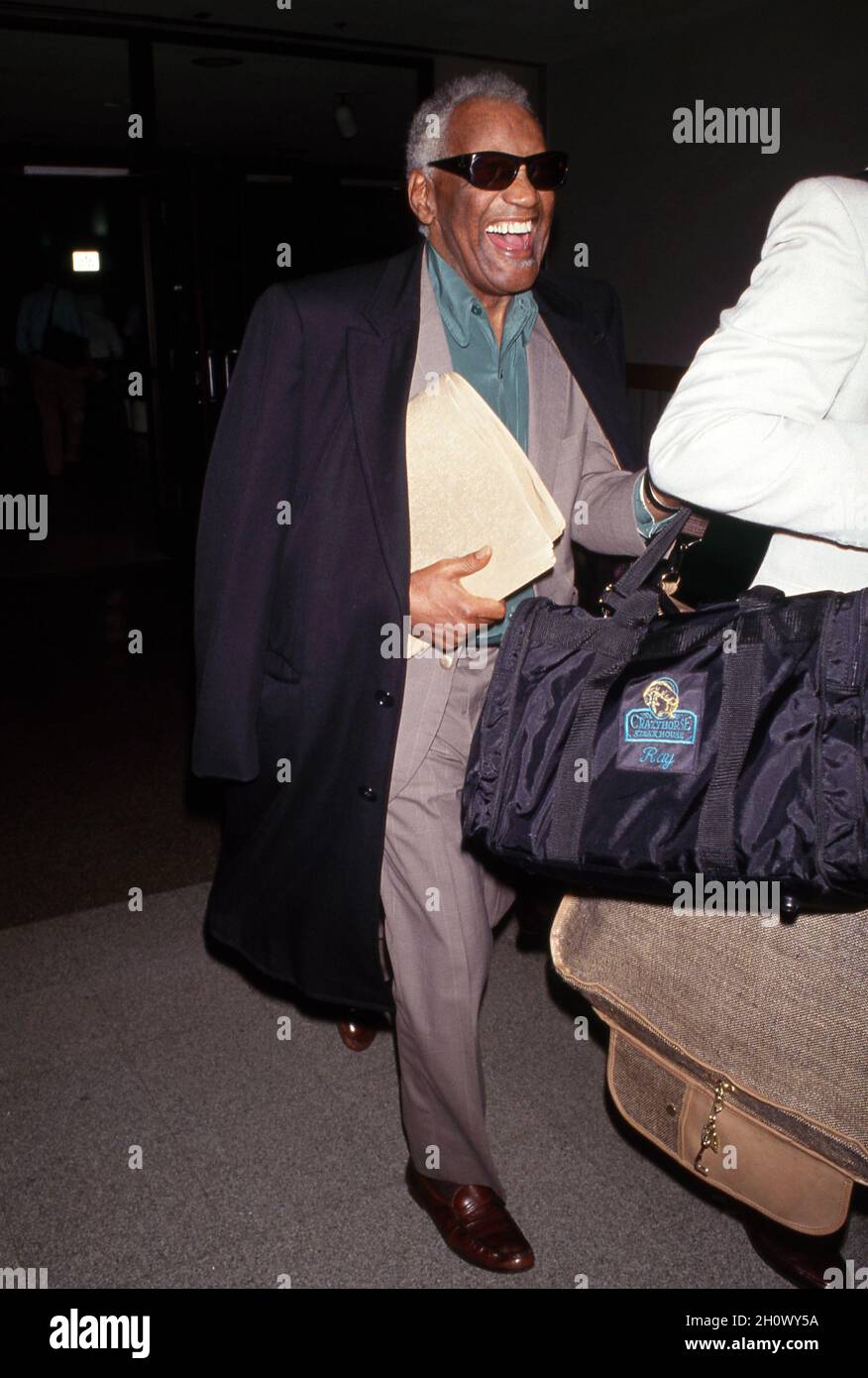Ray Charles 1993 Credit: Ralph Dominguez/MediaPunch Stock Photo - Alamy