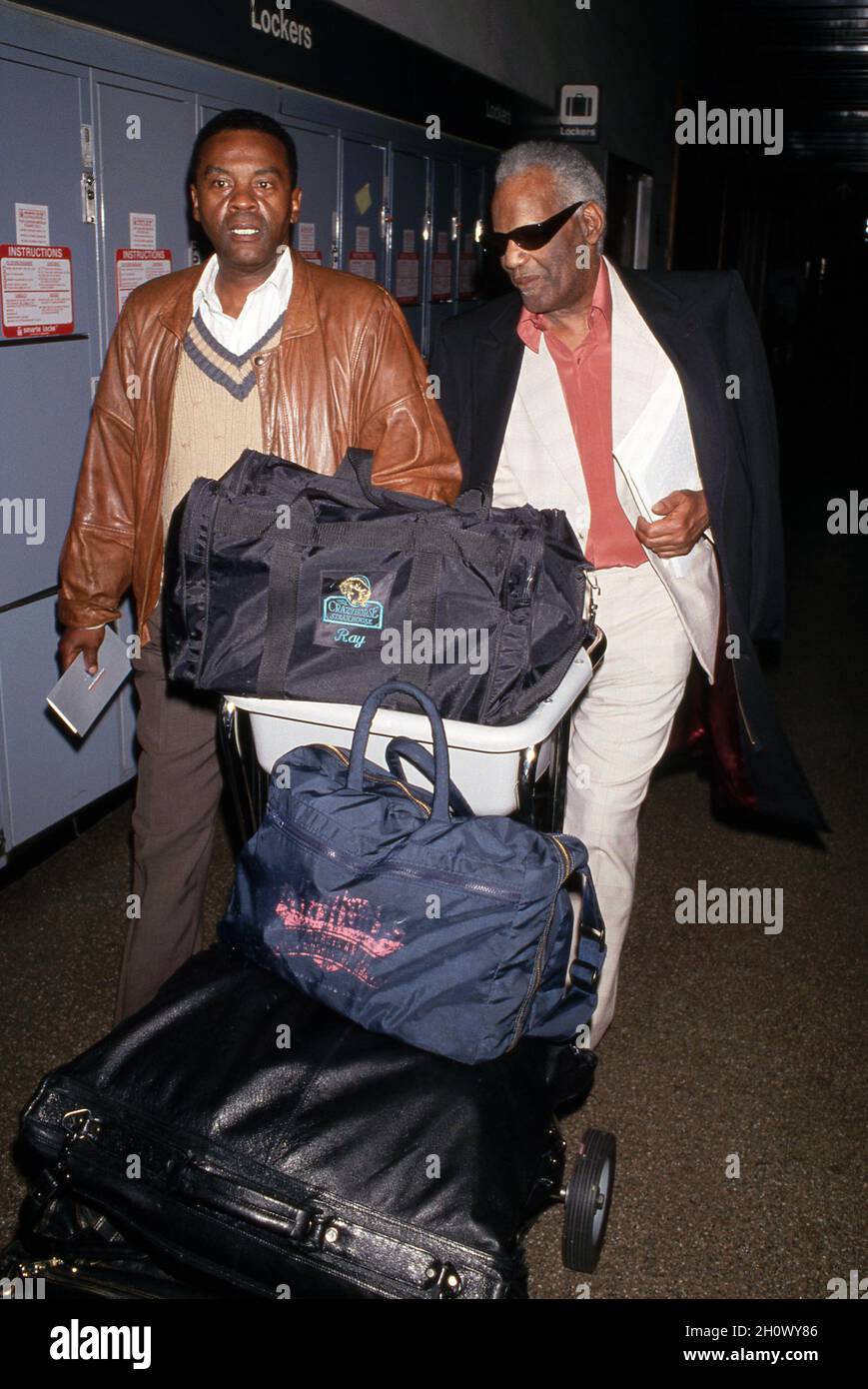 Ray Charles 1993 Credit: Ralph Dominguez/MediaPunch Stock Photo - Alamy