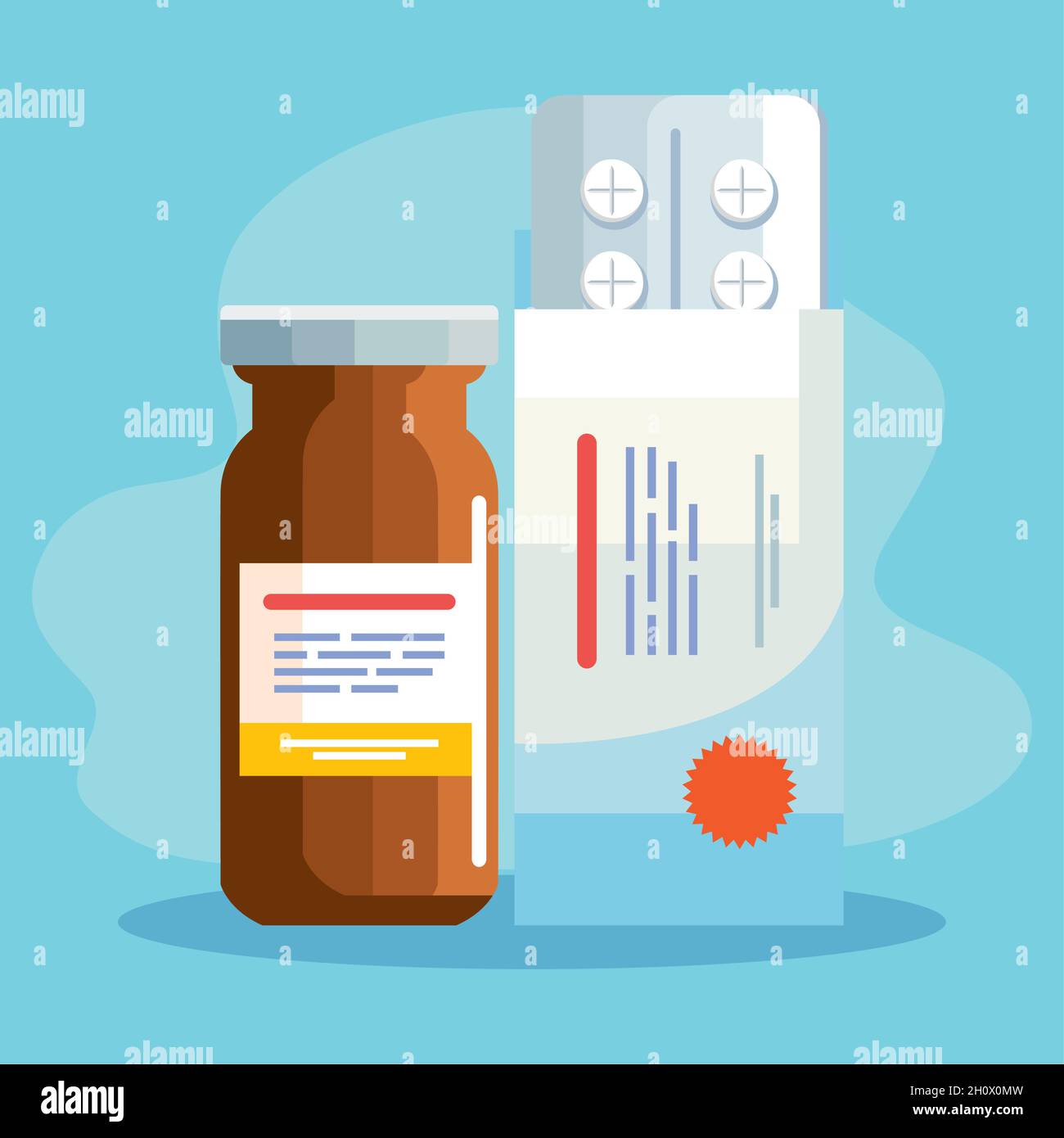 Four pills Stock Vector Images - Alamy