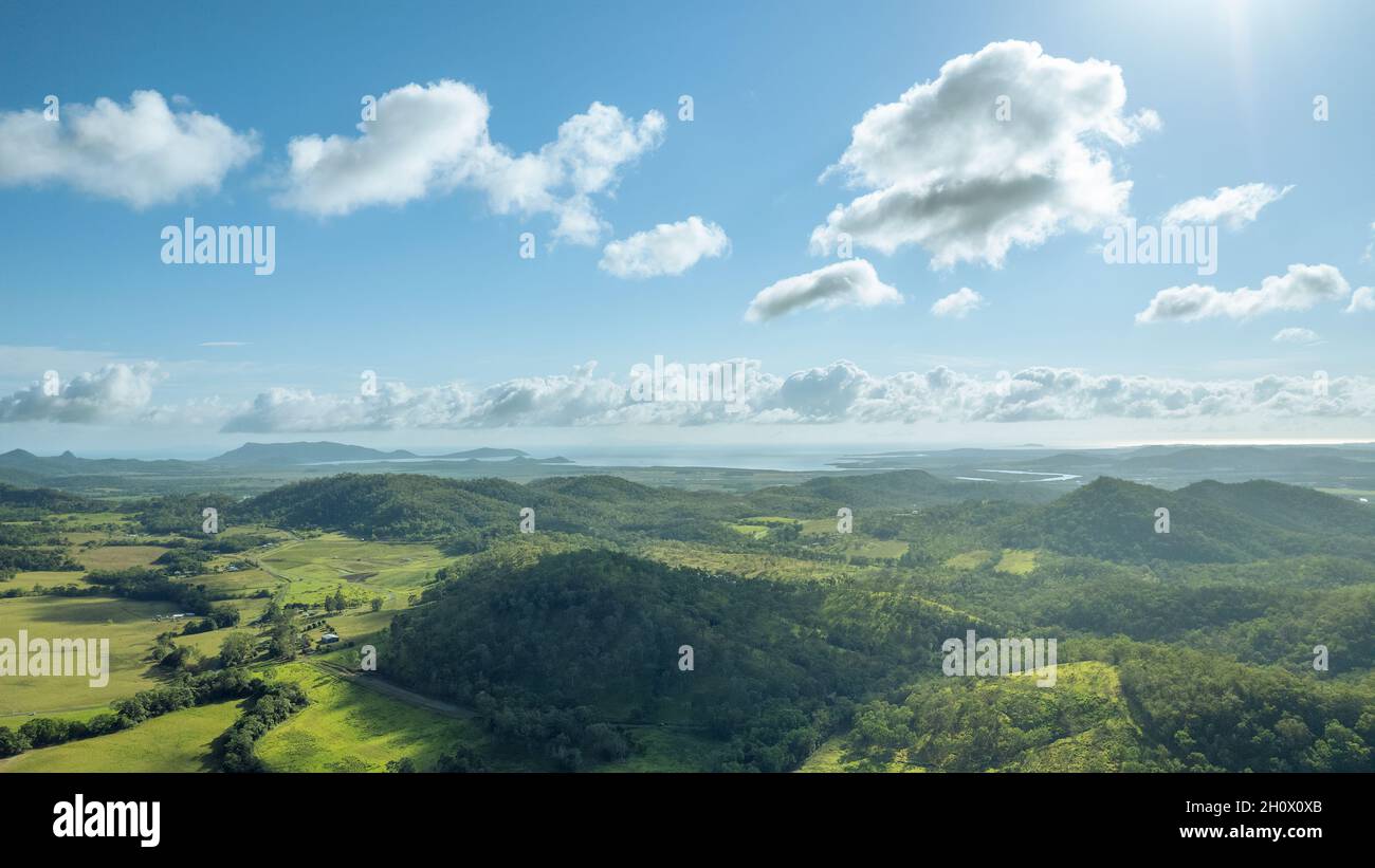 Aerial view clouds casting shadows hi-res stock photography and images ...