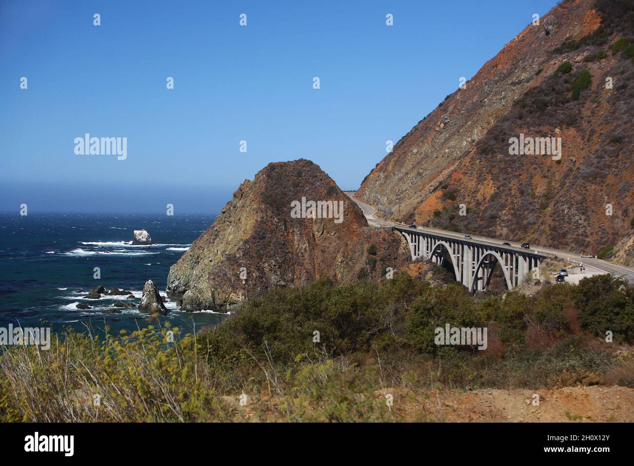 California highway 1 view hi-res stock photography and images - Alamy