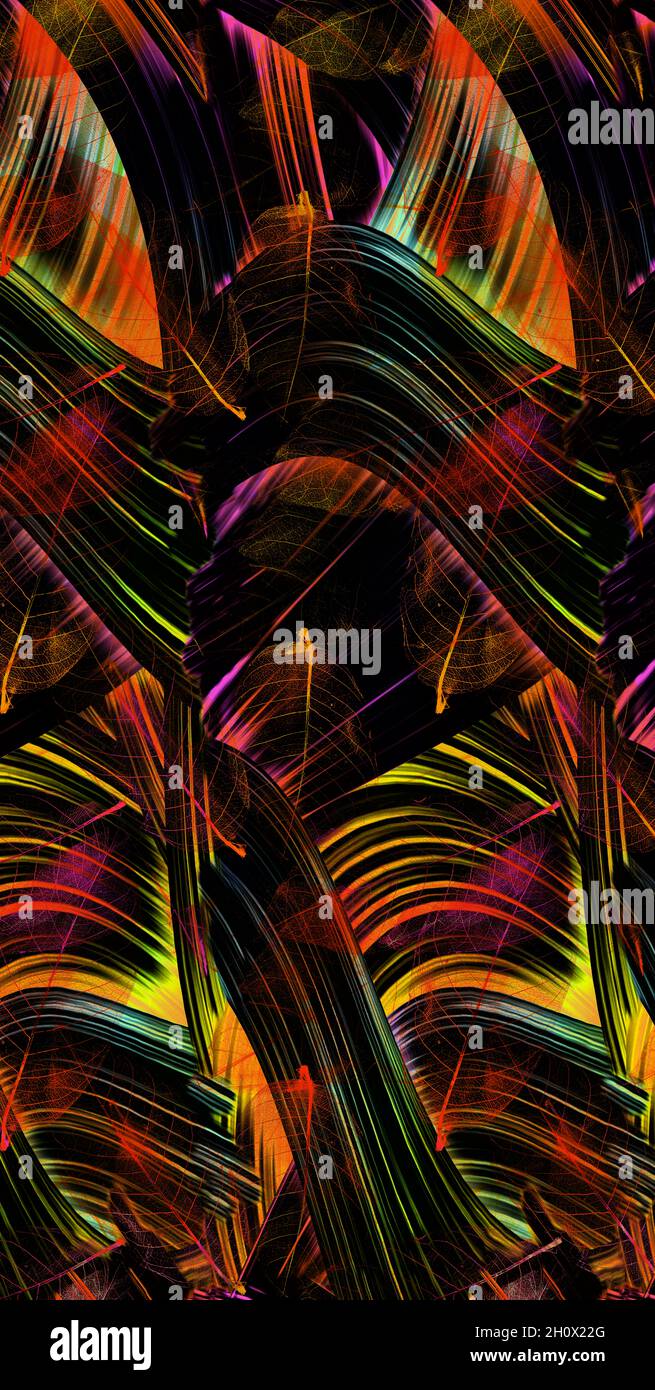 textile fashion prints, modern designs Stock Photo - Alamy