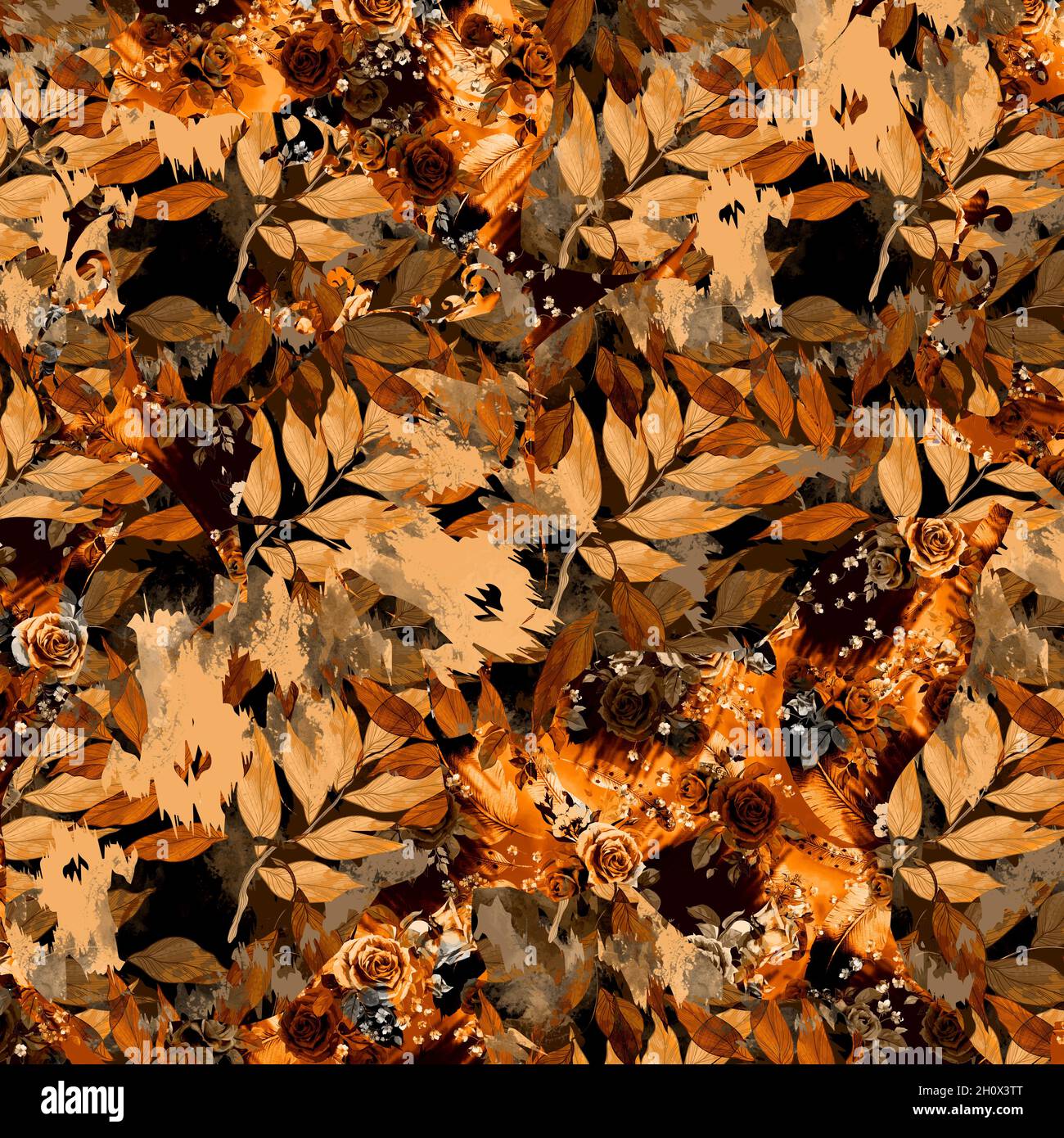 textile fashion prints, modern designs Stock Photo - Alamy