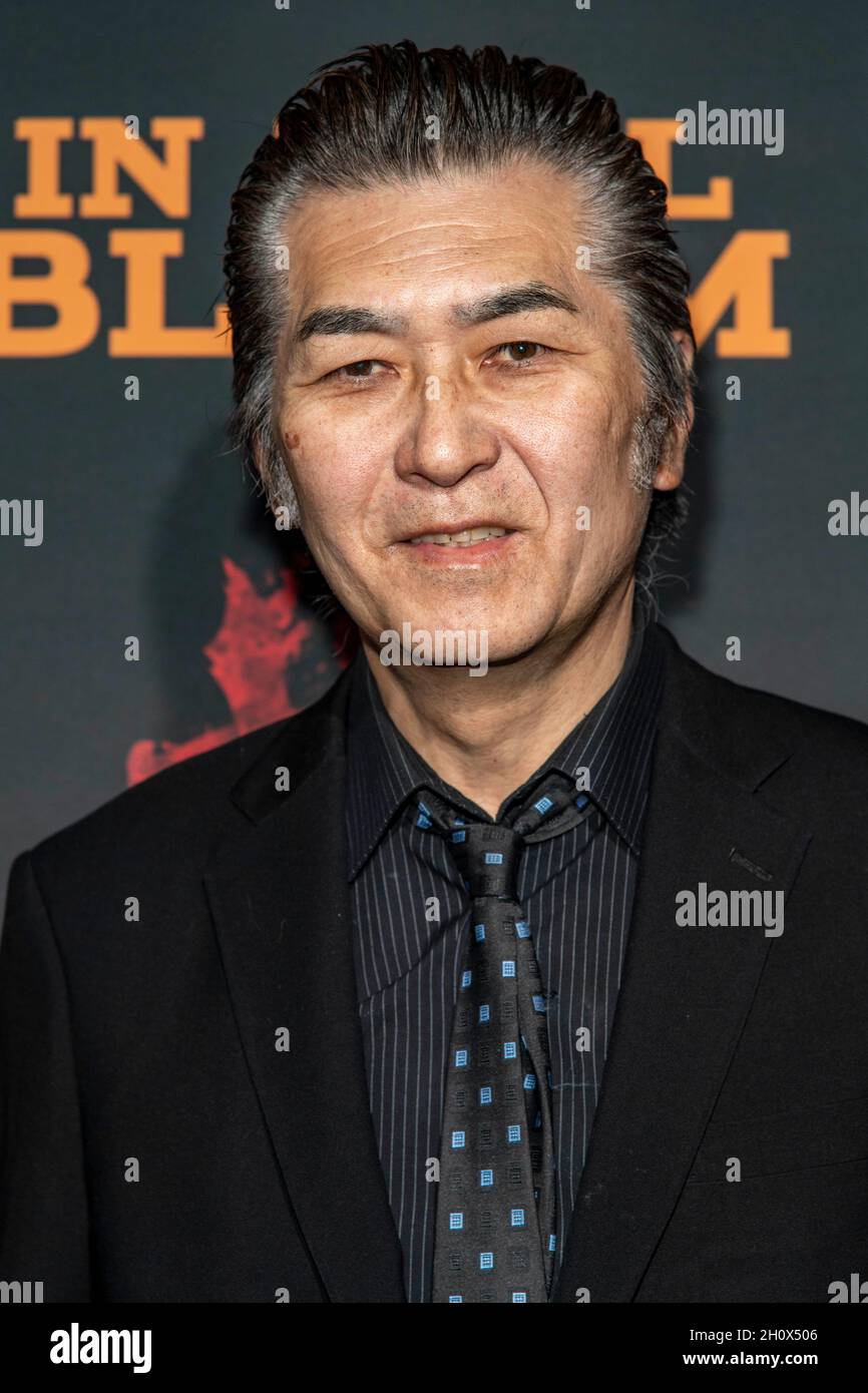 Los Angeles, USA. 14th Oct, 2021. Shu Sakimoto attends Premiere of the ...