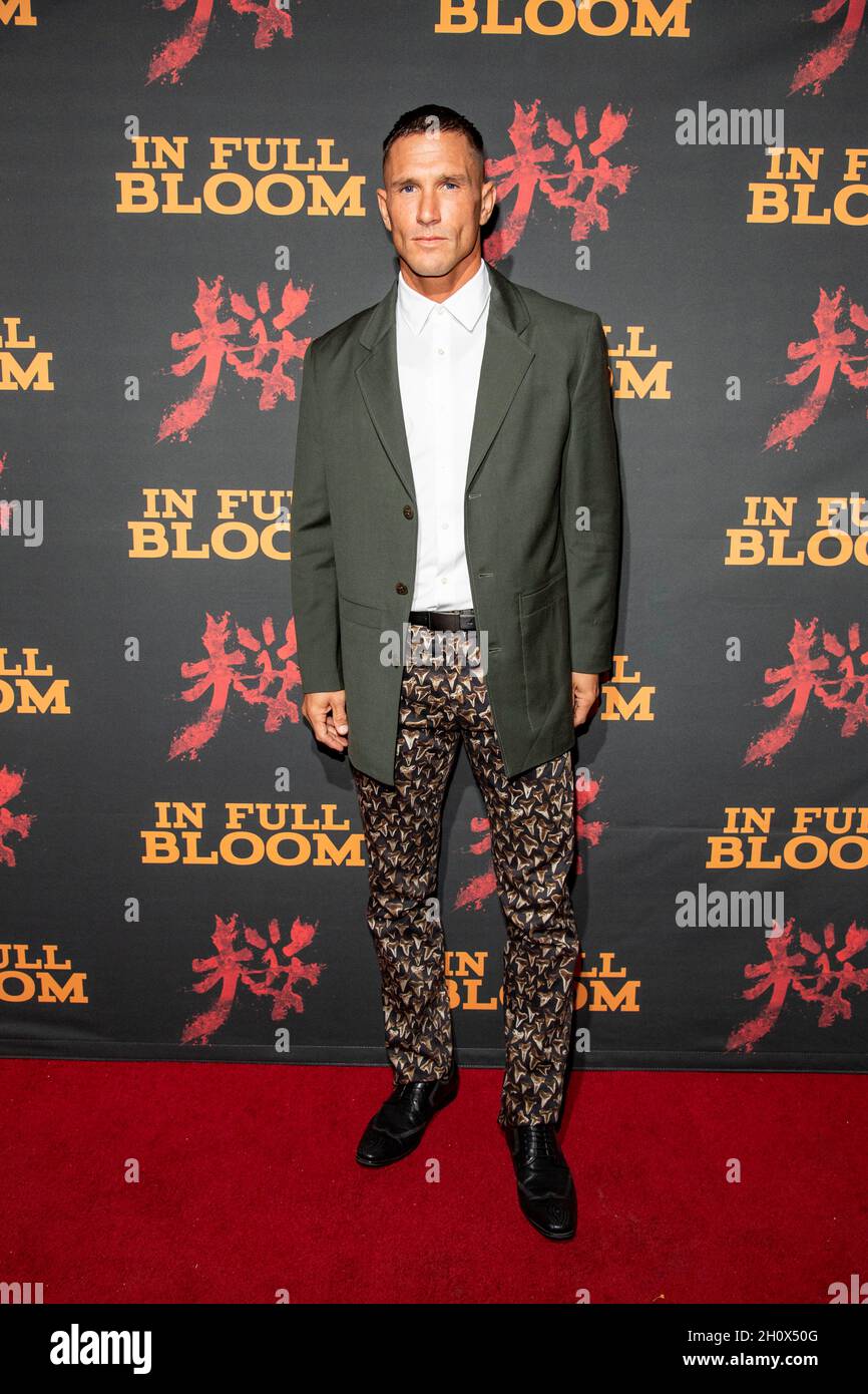 Los Angeles, USA. 14th Oct, 2021. Tyler Wood attends Premiere of the ...