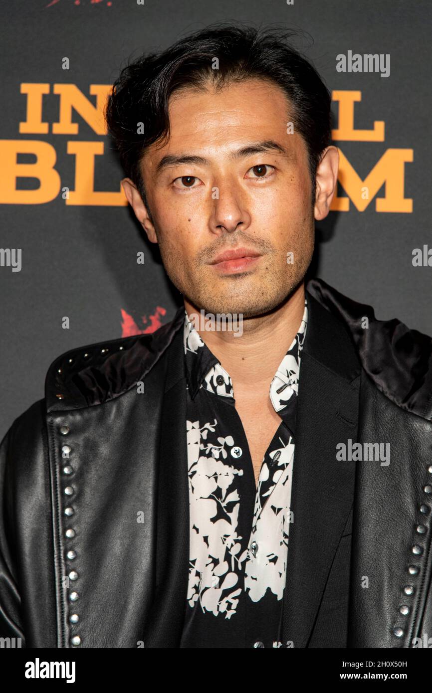 Los Angeles, USA. 14th Oct, 2021. Yusuke Ogasawara attends Premiere of ...