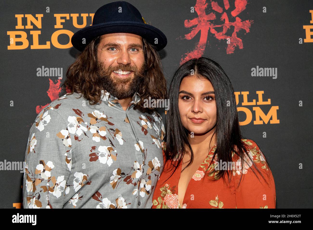 Los Angeles, USA. 14th Oct, 2021. Jacob Stein attends Premiere of the Film "In Full Bloom" at ...