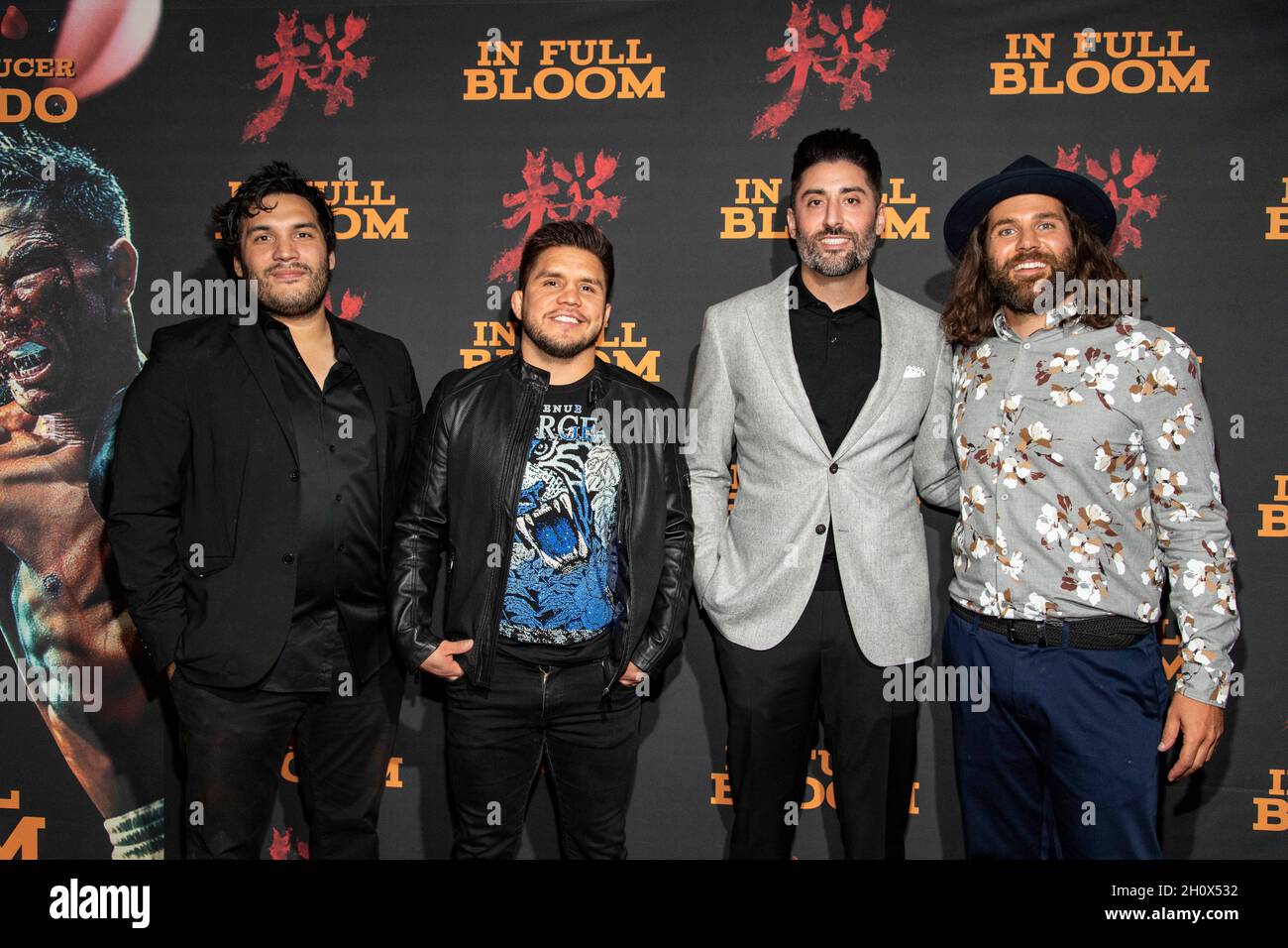 Los Angeles, USA. 14th Oct, 2021. Adam VillaSenor, Henry Cejudo, Reza ...