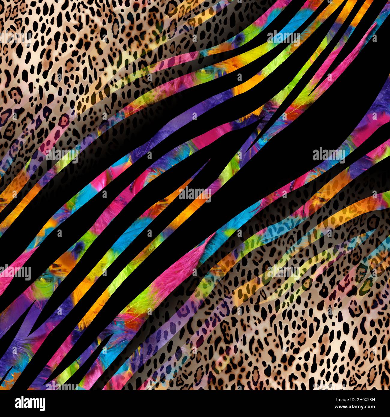 textile fashion prints, modern designs Stock Photo - Alamy