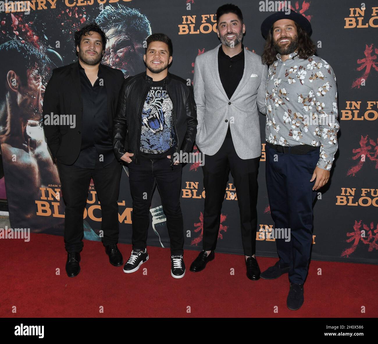Los Angeles, USA. 14th Oct, 2021. (L-R) Adam VillaSenor, Henry Cejudo ...