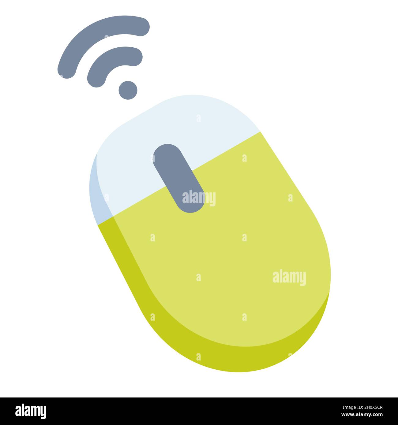 mouse wireless electronic iot single isolated icon with flat style ...