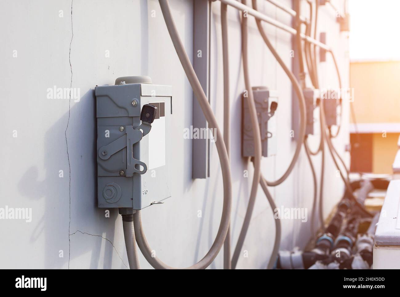 Old Electrical Fuse Box High Resolution Stock Photography and Images ...