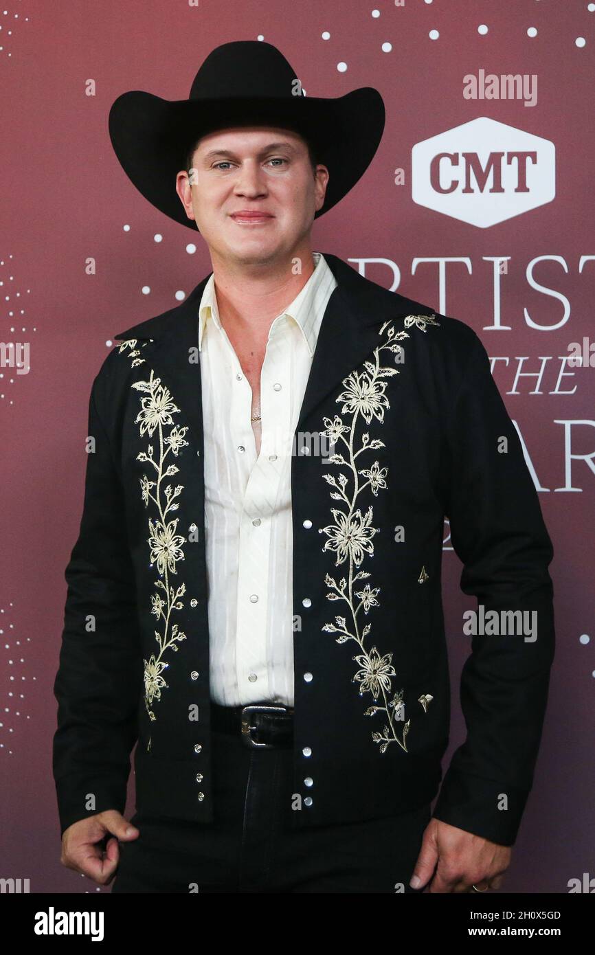 October 13, 2021, Nashville, Tennessee, United States: Singer John ...