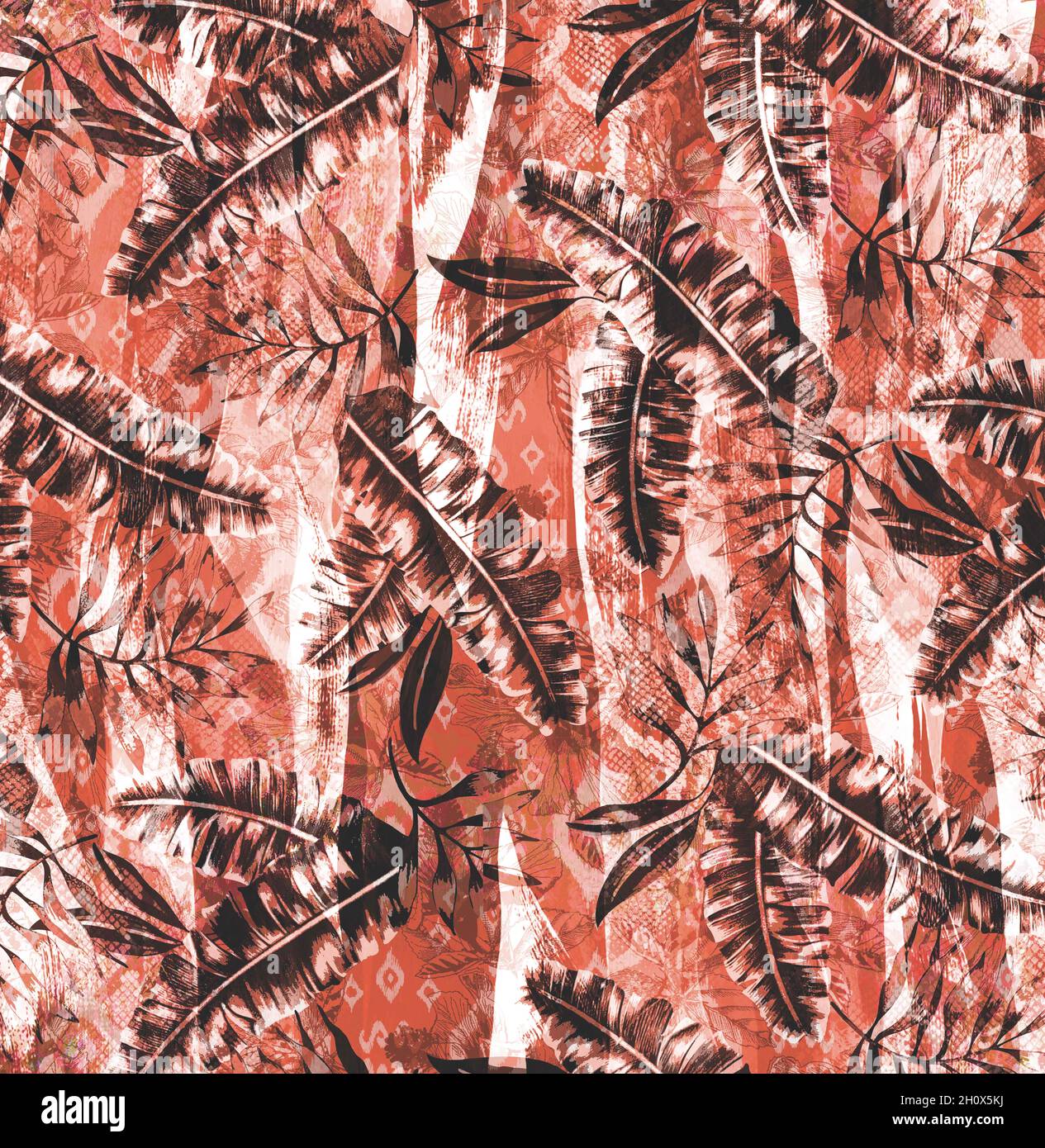 textile fashion prints, modern designs Stock Photo - Alamy
