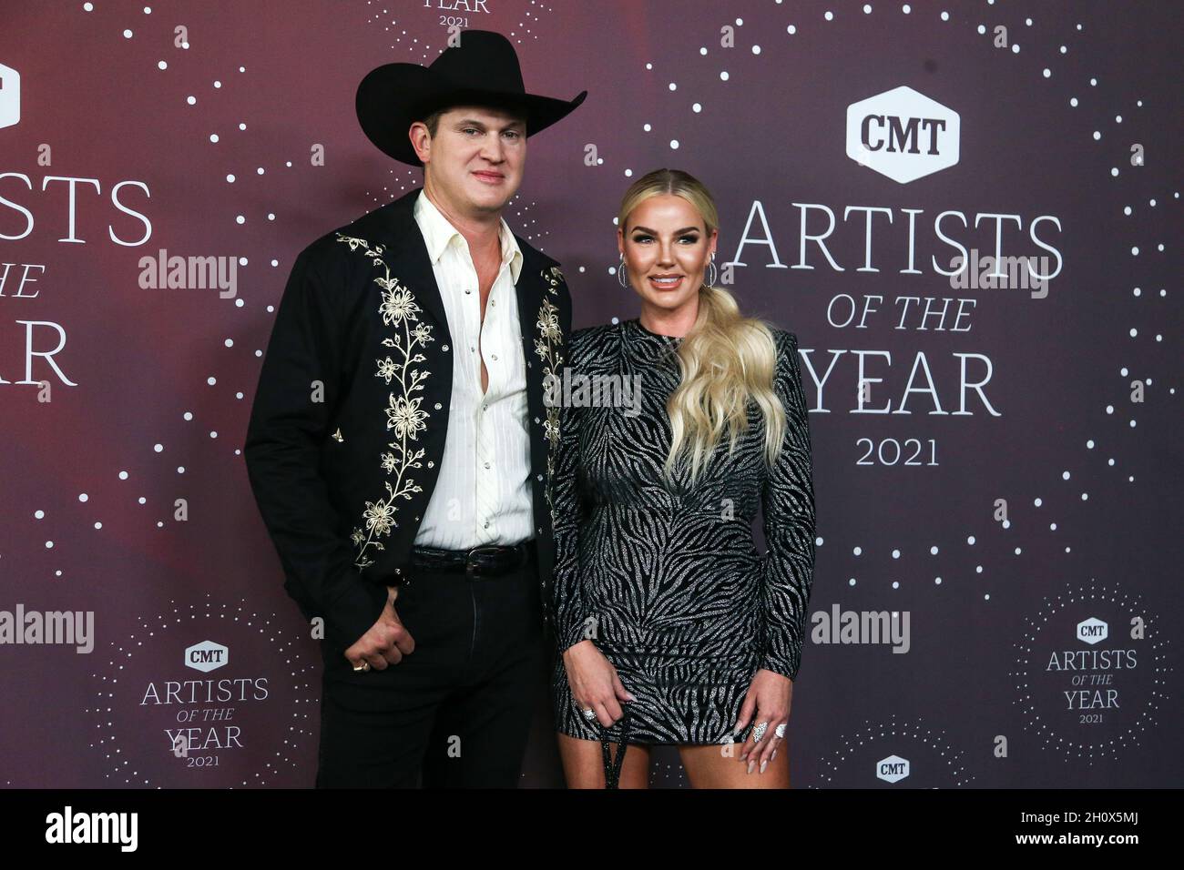 October 13, 2021, Nashville, Tennessee, United States: Singer John ...