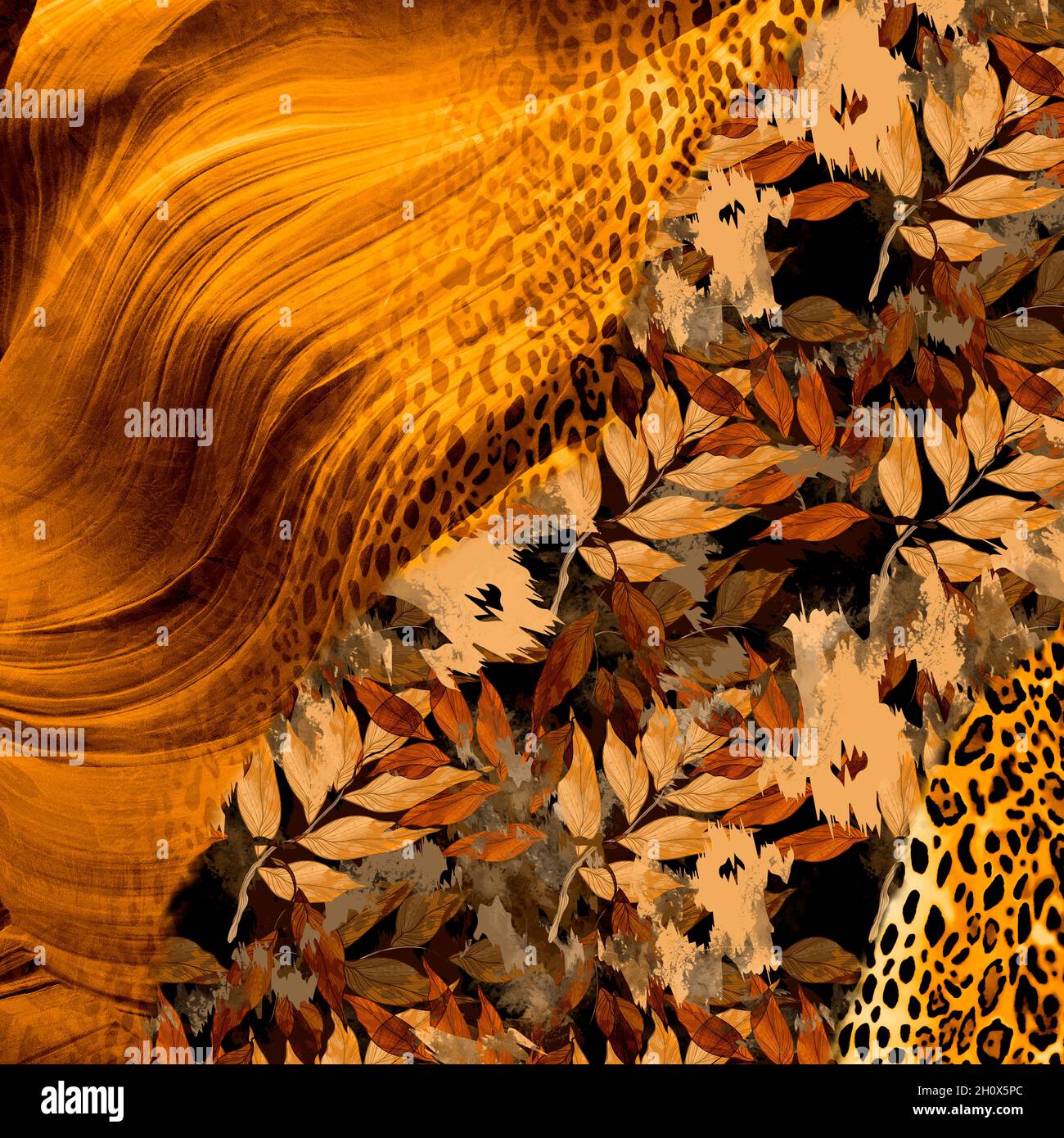 textile fashion prints, modern designs Stock Photo - Alamy