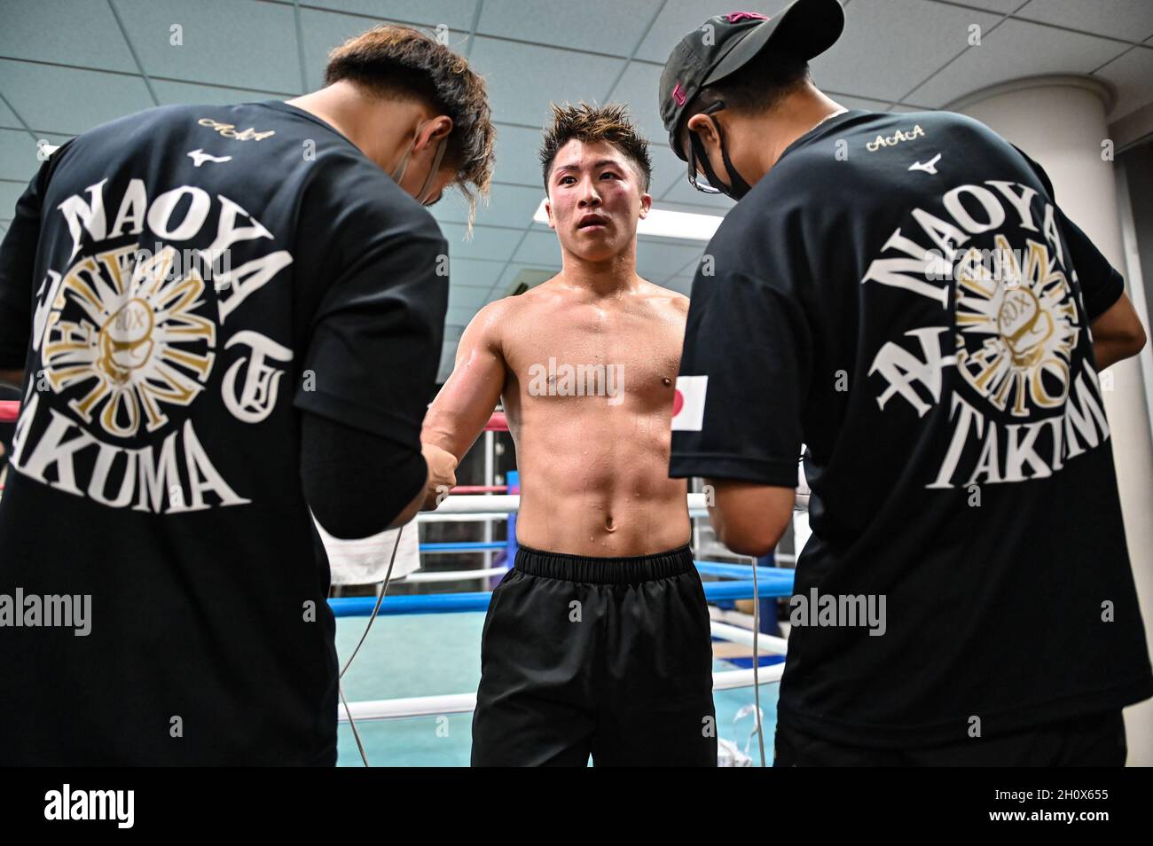 Yokohama, Kanagawa, Japan. 12th Oct, 2021. Naoya Inoue (JPN) Boxing ...
