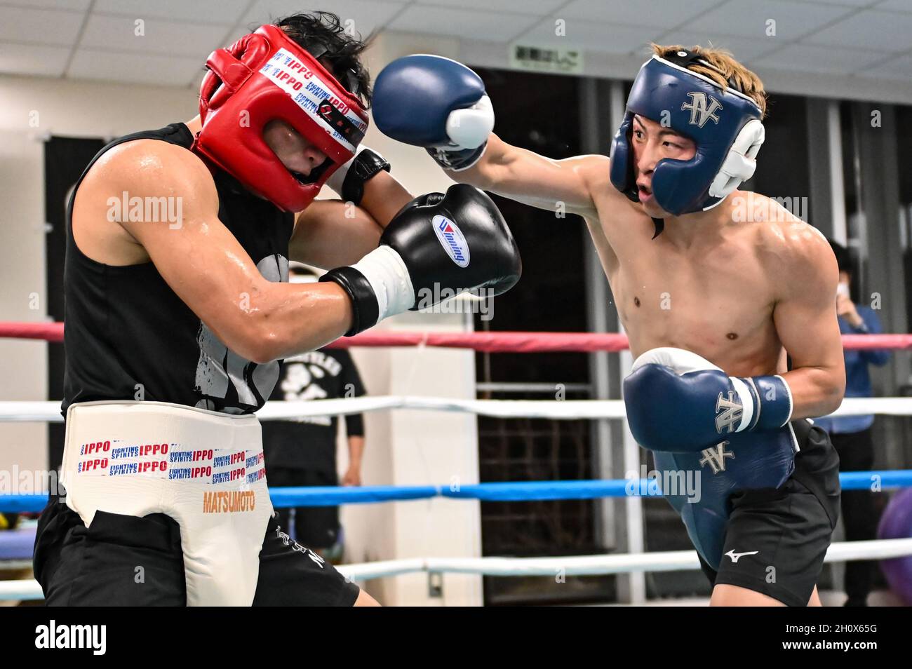 Yokohama, Kanagawa, Japan. 12th Oct, 2021. Naoya Inoue, Keisuke ...