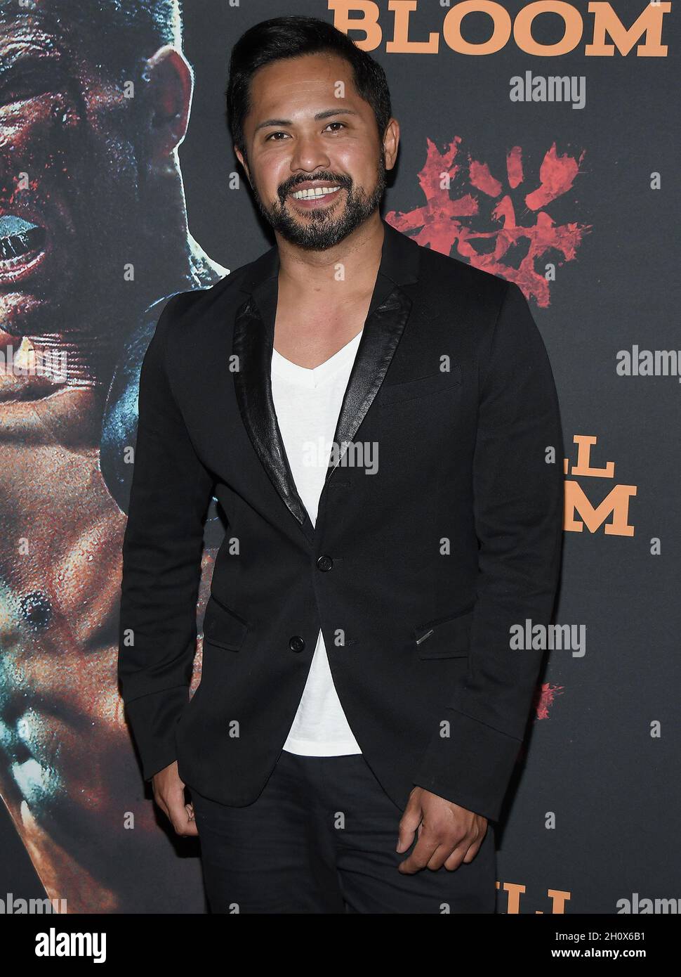 Los Angeles, USA. 14th Oct, 2021. Joel Relampagos arrives at the ...
