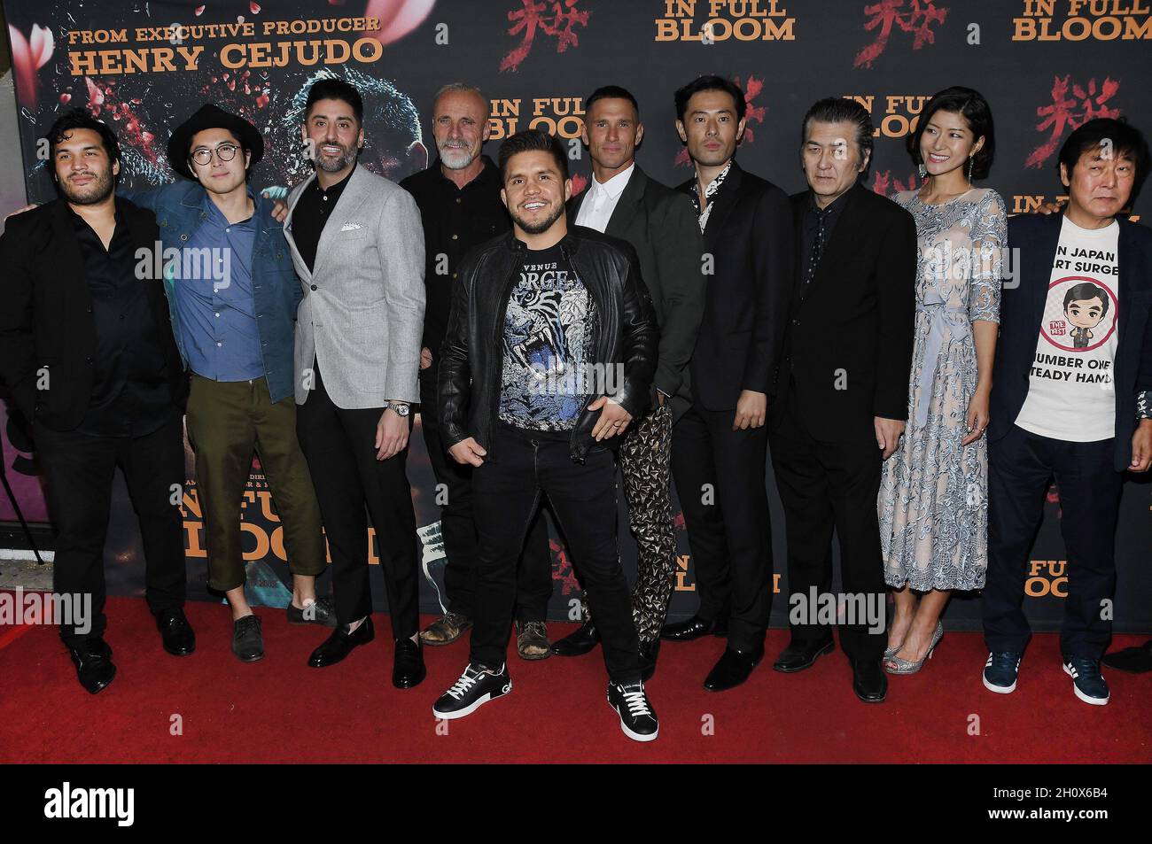Los Angeles, USA. 14th Oct, 2021. (L-R) Adam VillaSenor, Shin Shimizu ...