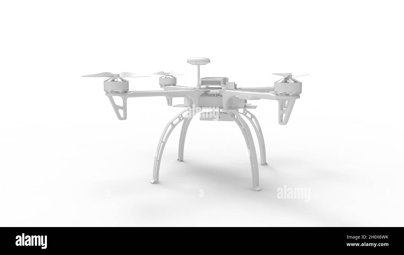 3d Rendering Of A Drone Quadcopter Uav Camera Drone Unmanned Flying