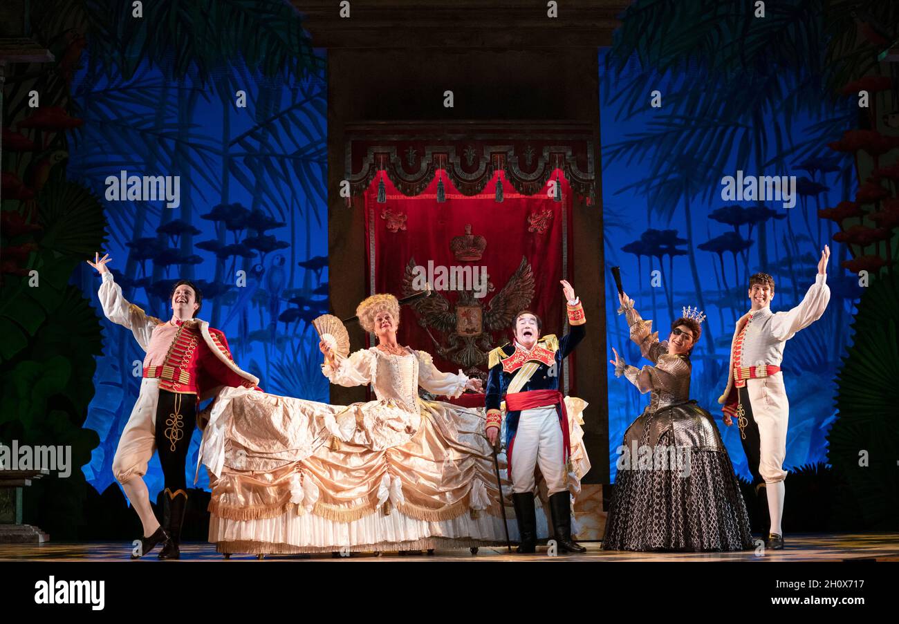 (left to right) William Morgan as Marco Palmieri, Yvonne Howard as the ...